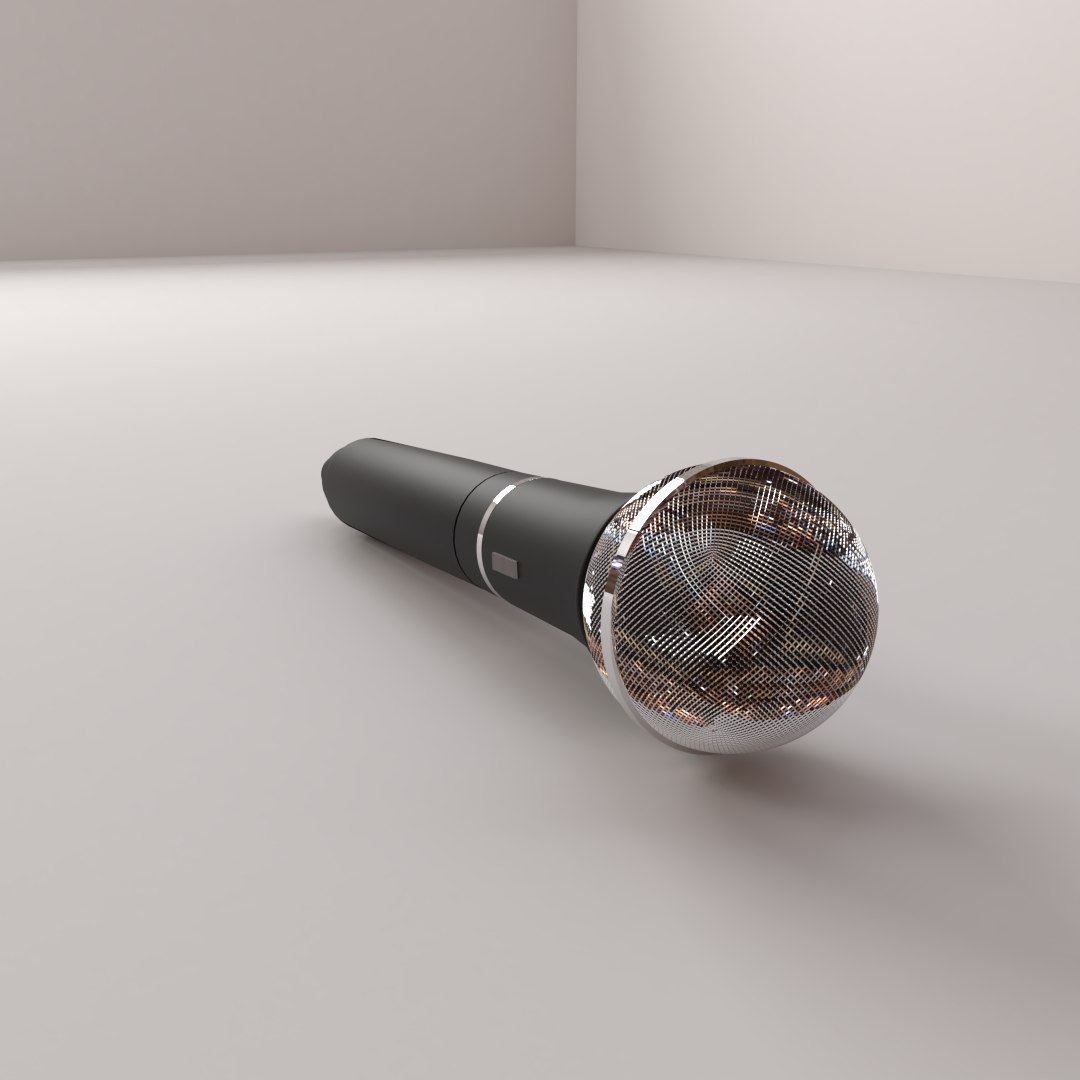 3D model microphone mic - TurboSquid 1644091