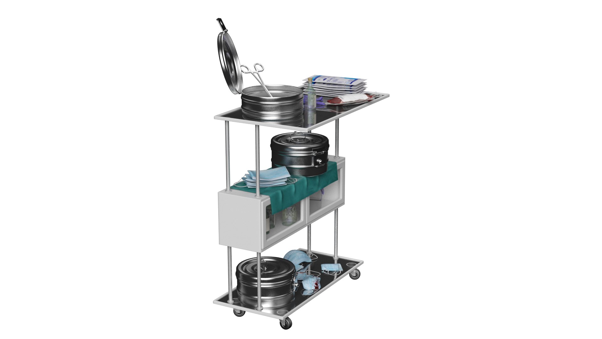 Console medical 3D - TurboSquid 1682398