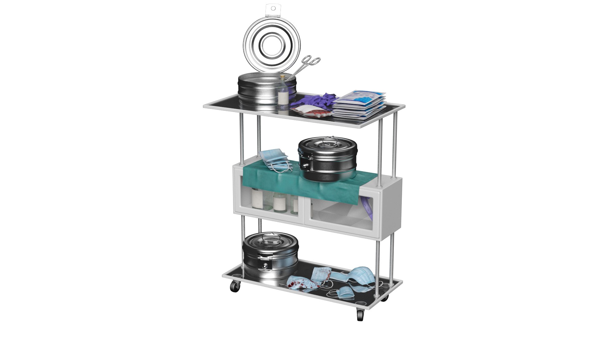Console medical 3D - TurboSquid 1682398