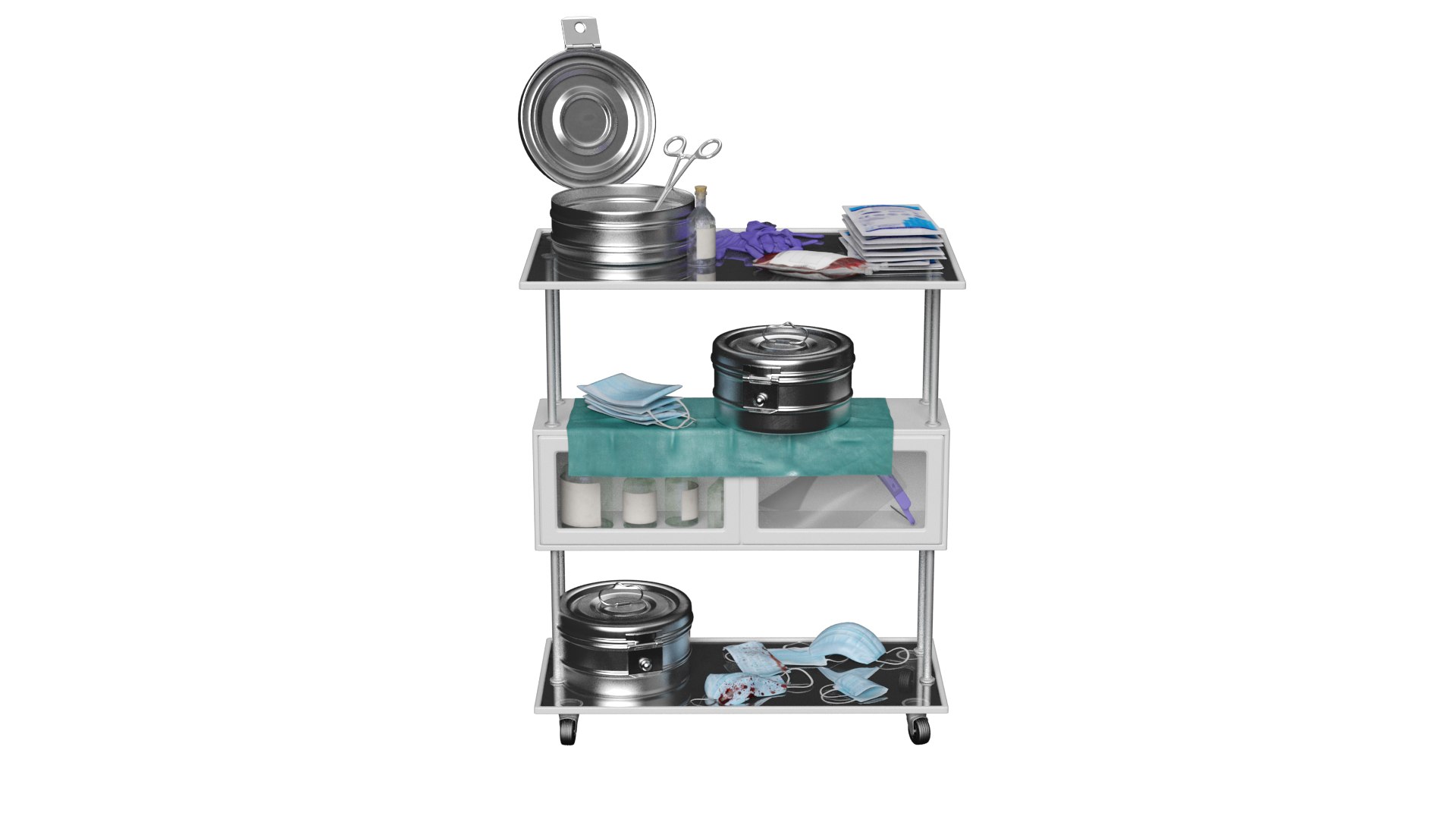 Console medical 3D - TurboSquid 1682398