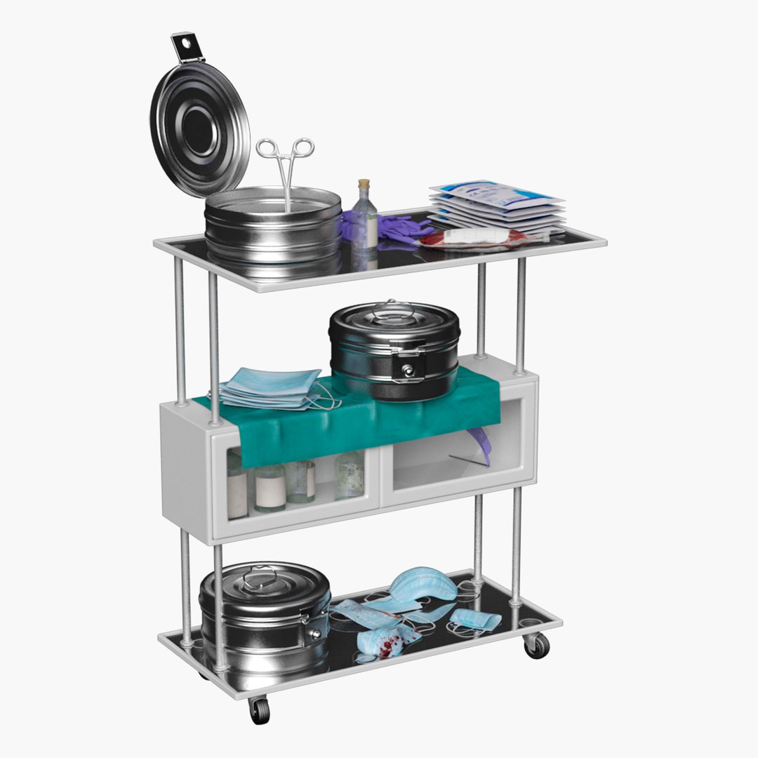 Console medical 3D - TurboSquid 1682398