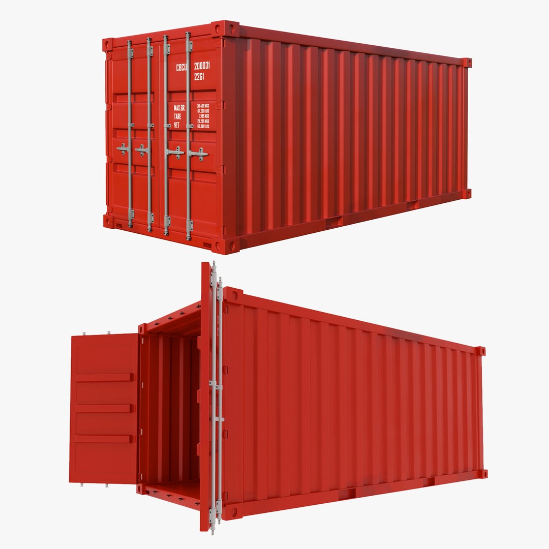 3D Cargo Container - TurboSquid 2247351