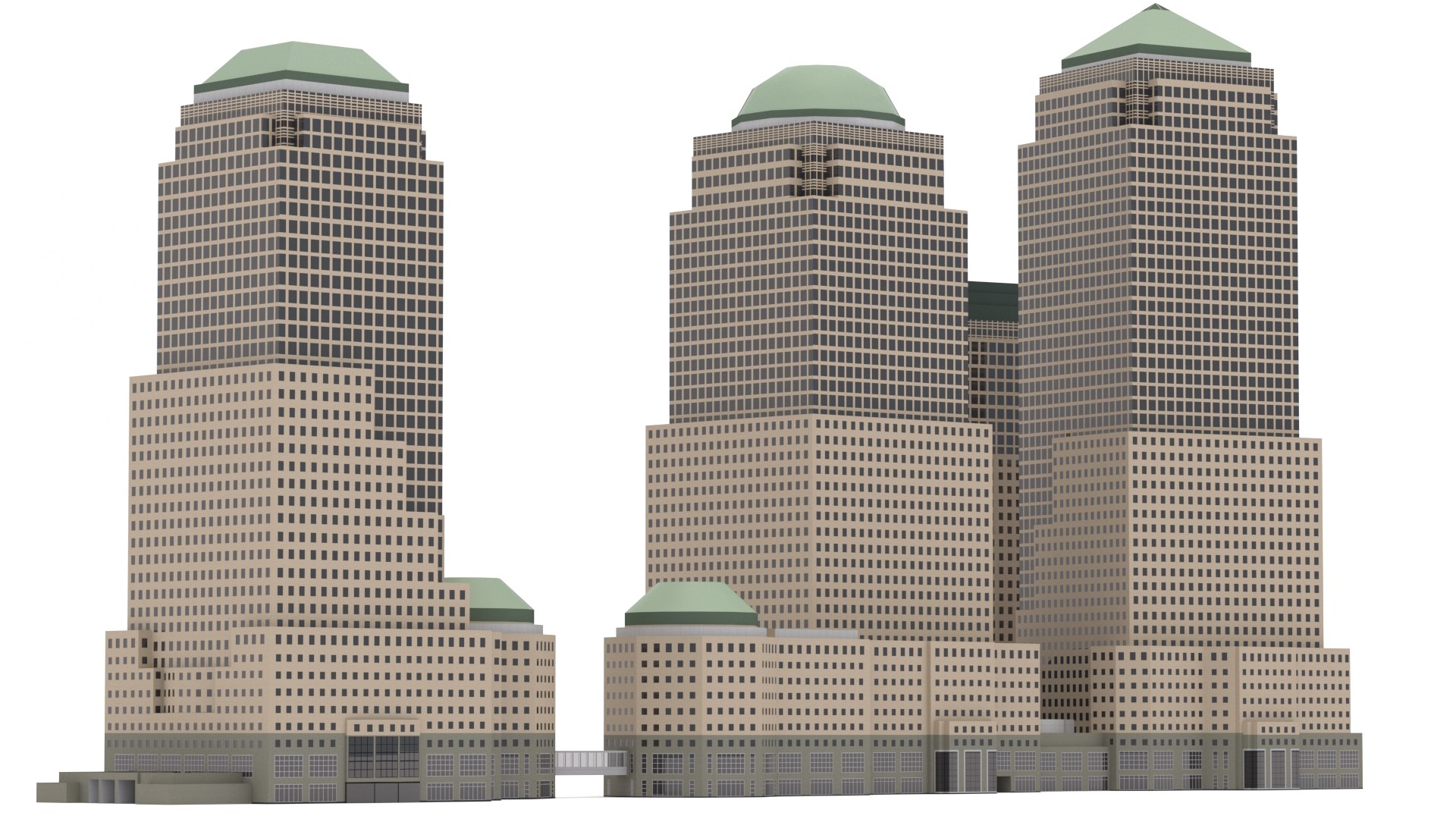 3D Brookfield Place - TurboSquid 1697404