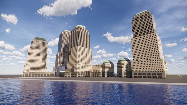 3D brookfield place - TurboSquid 1697404