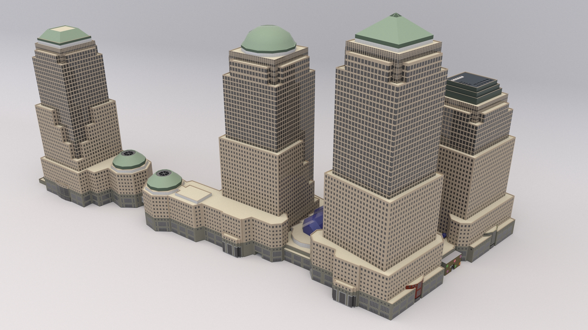 3D brookfield place - TurboSquid 1697404
