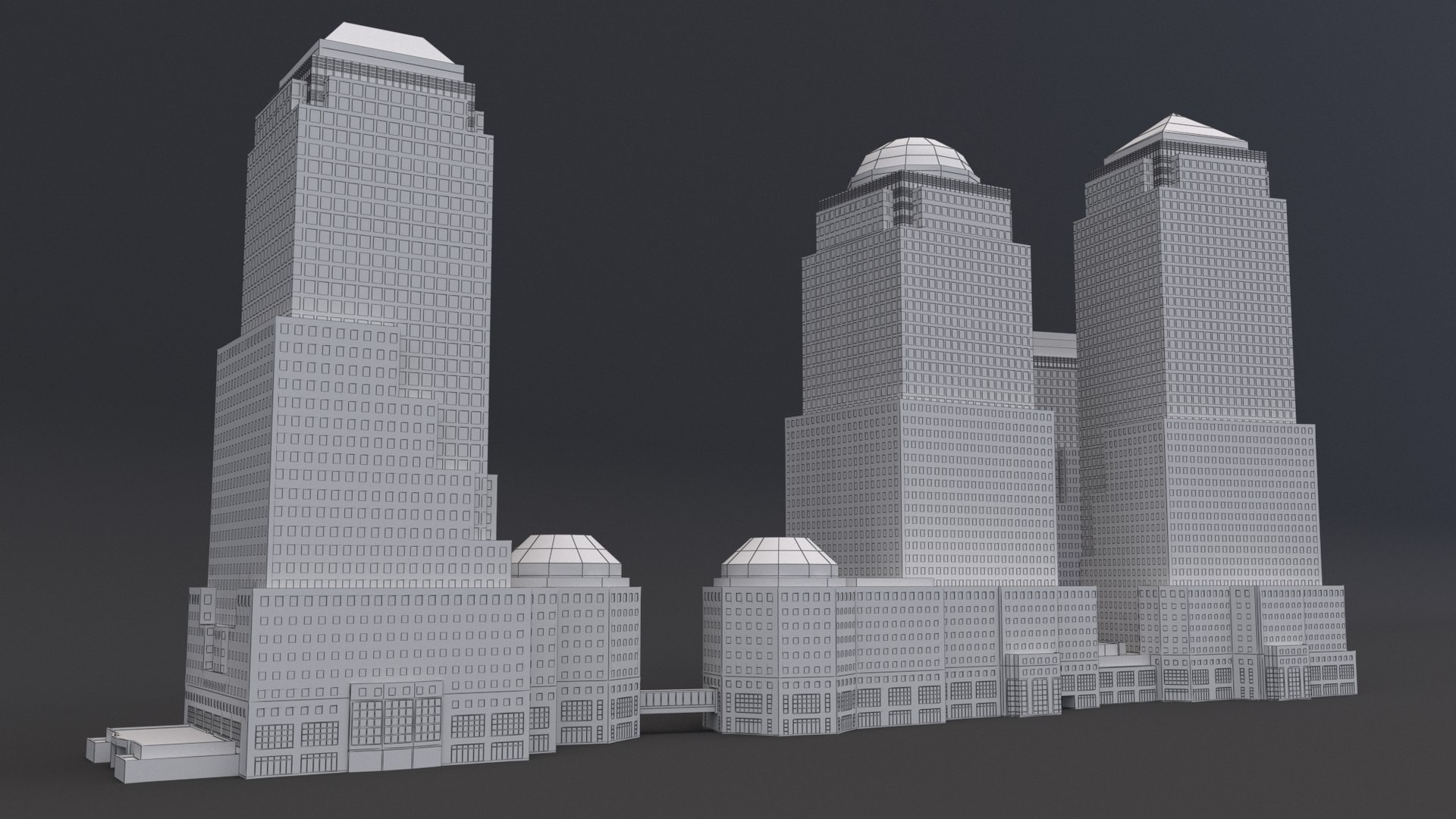3D Brookfield Place - TurboSquid 1697404