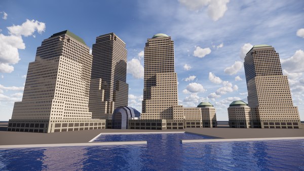 3D brookfield place - TurboSquid 1697404