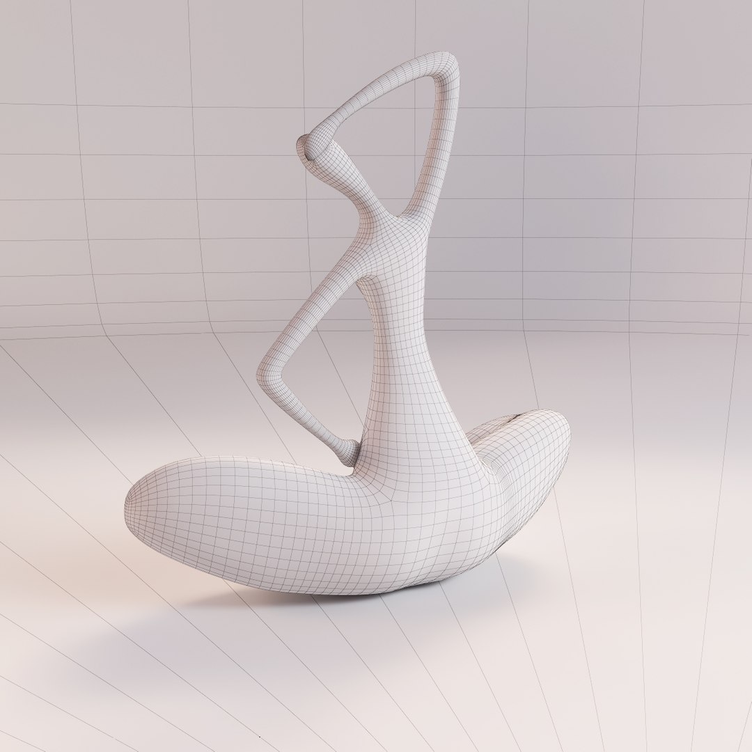 Statuette lady 3D model - TurboSquid 1252923