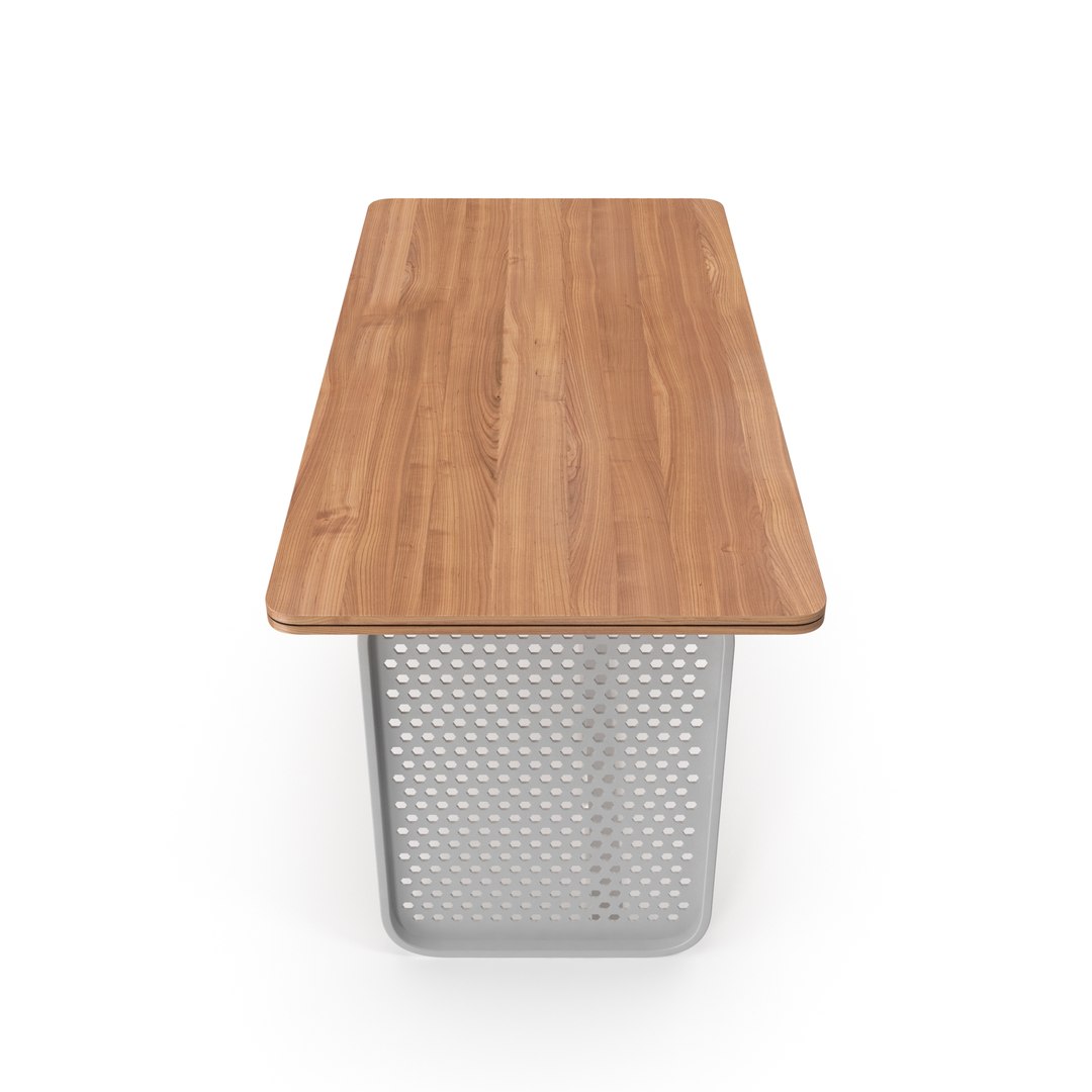 3D Modern Office Workstation Table Model - TurboSquid 2166225