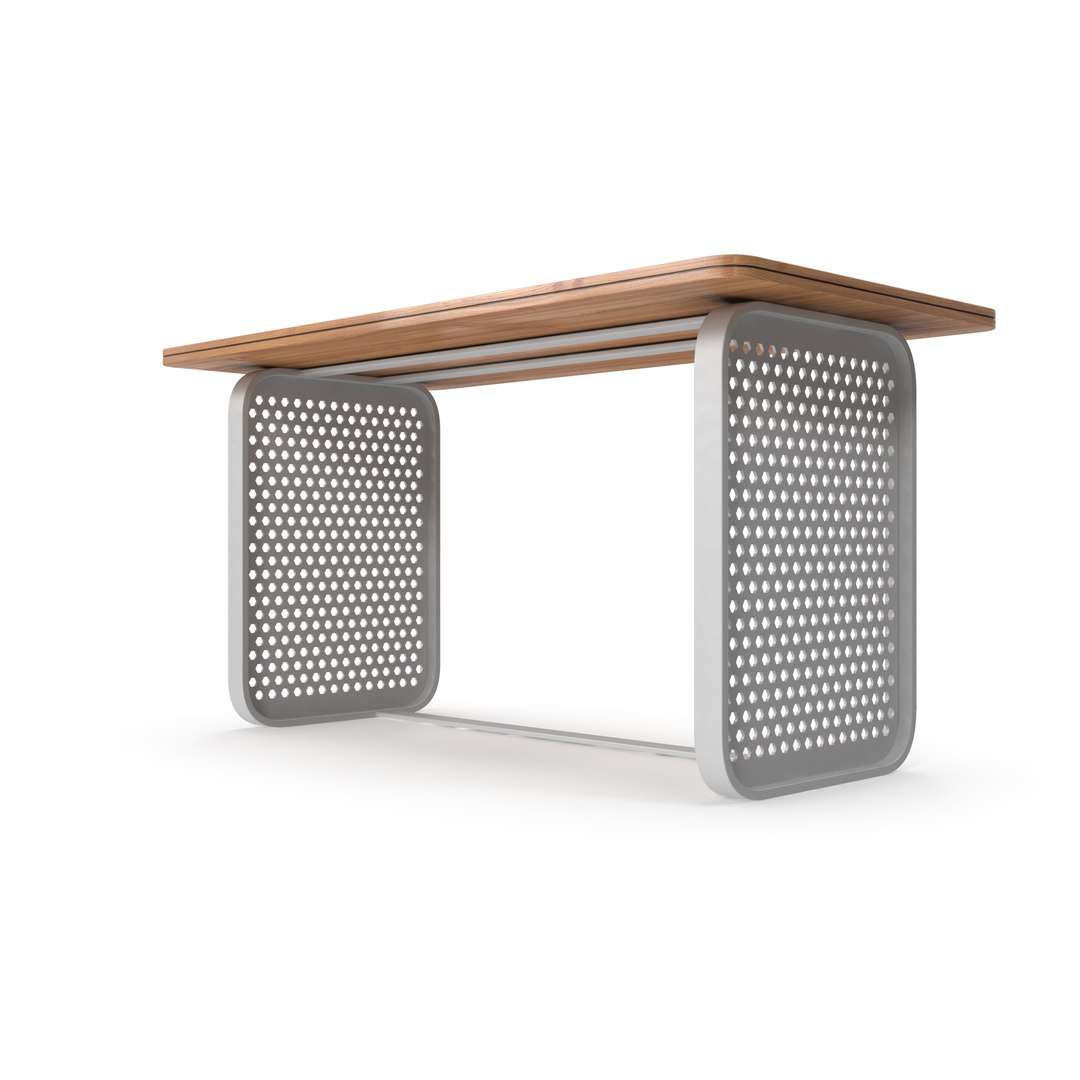 3D Modern Office Workstation Table Model - TurboSquid 2166225