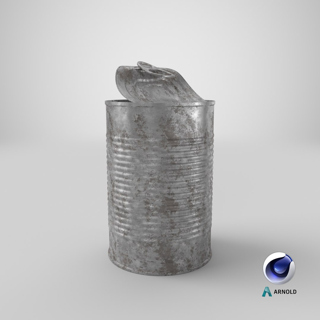 Real Tin 3D Model - TurboSquid 1550712