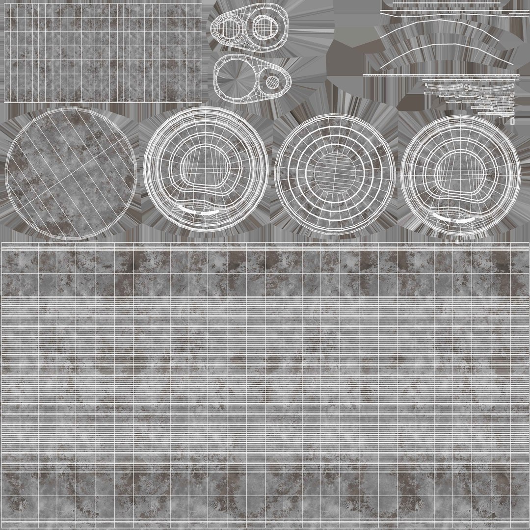 Real Tin 3D Model - TurboSquid 1550712