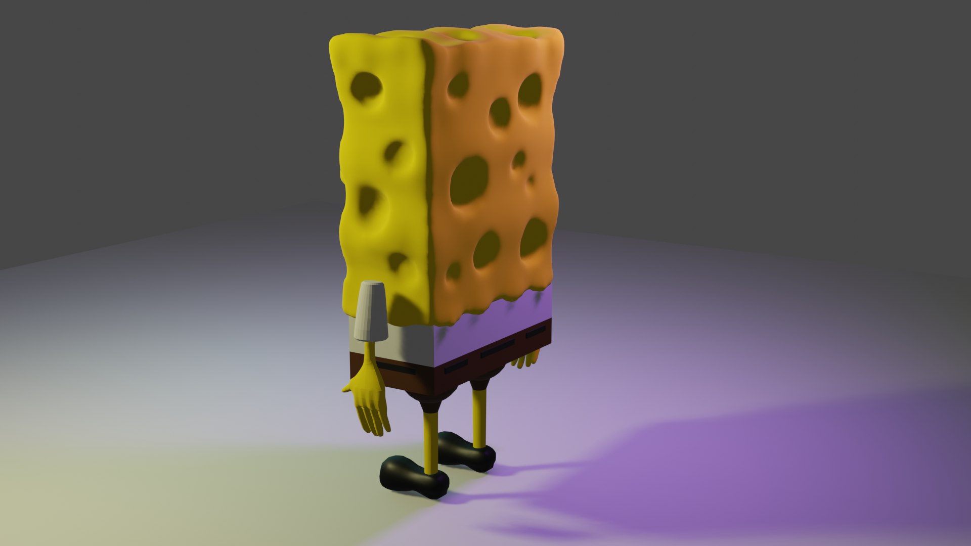 3D Model SpongeBob - TurboSquid 1861268