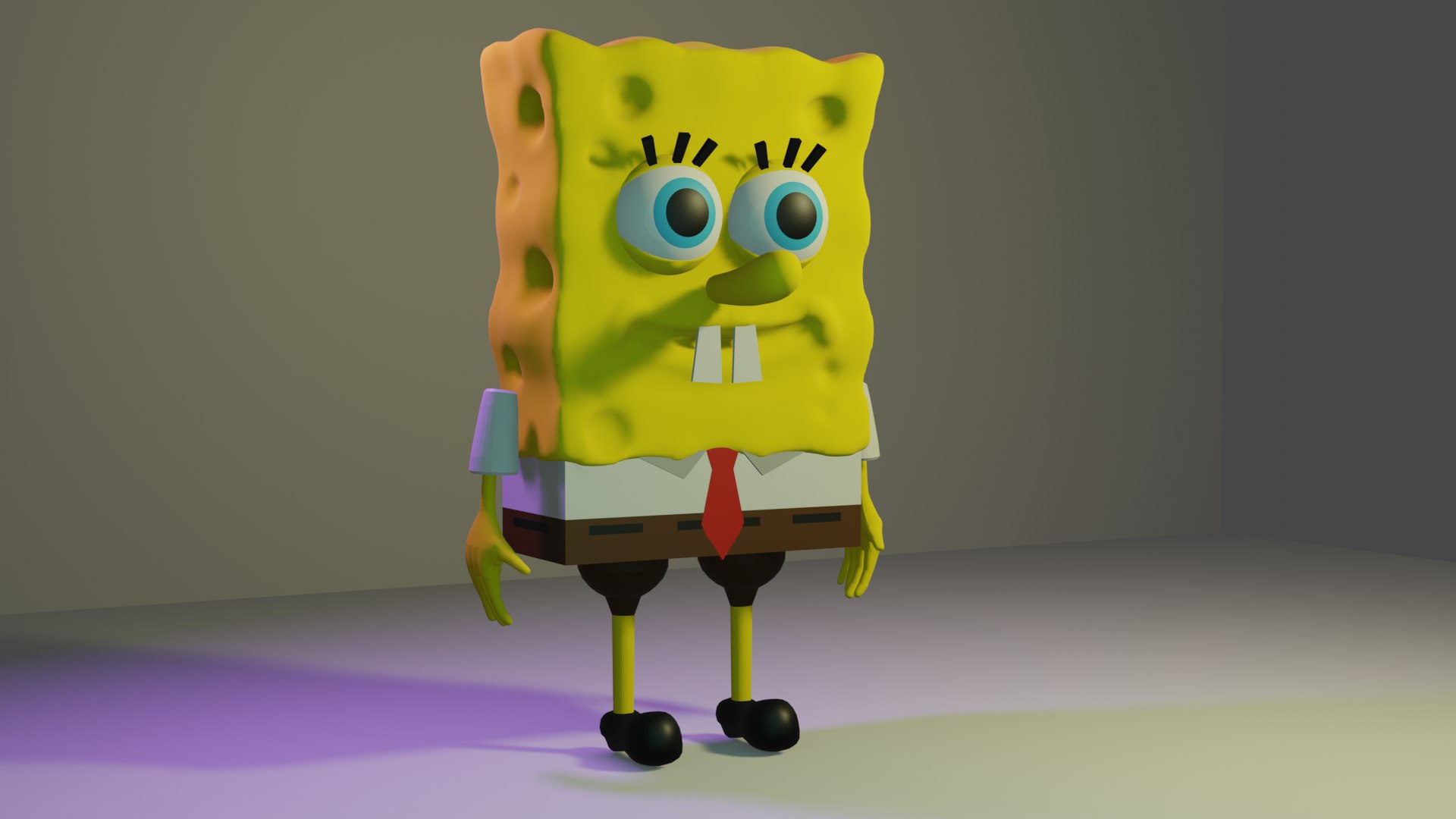 3D Model SpongeBob - TurboSquid 1861268