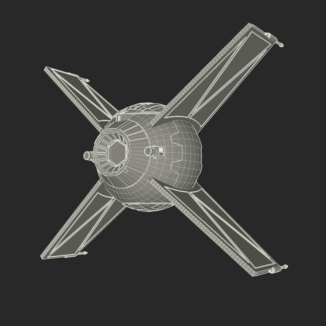 3d model tie raptor