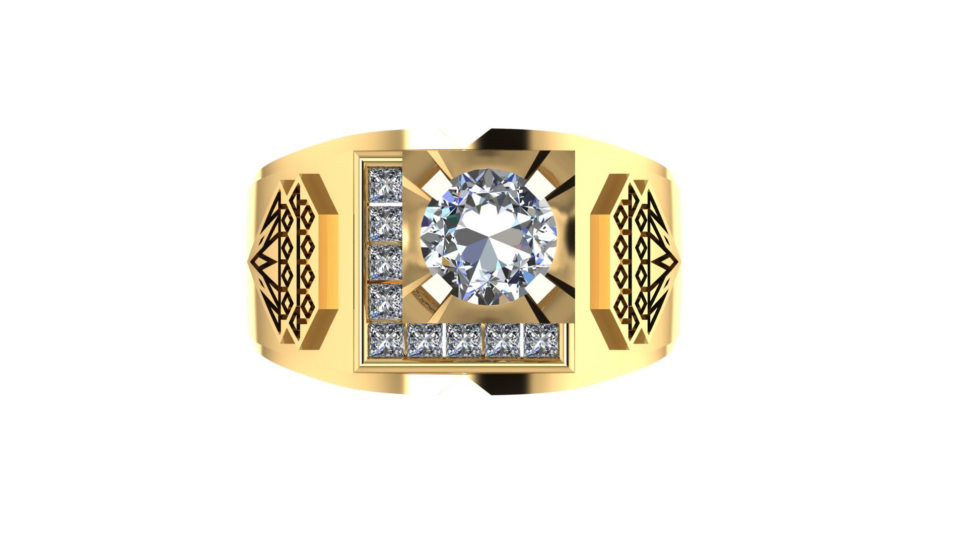 Men Ring 372 Model - TurboSquid 2395258