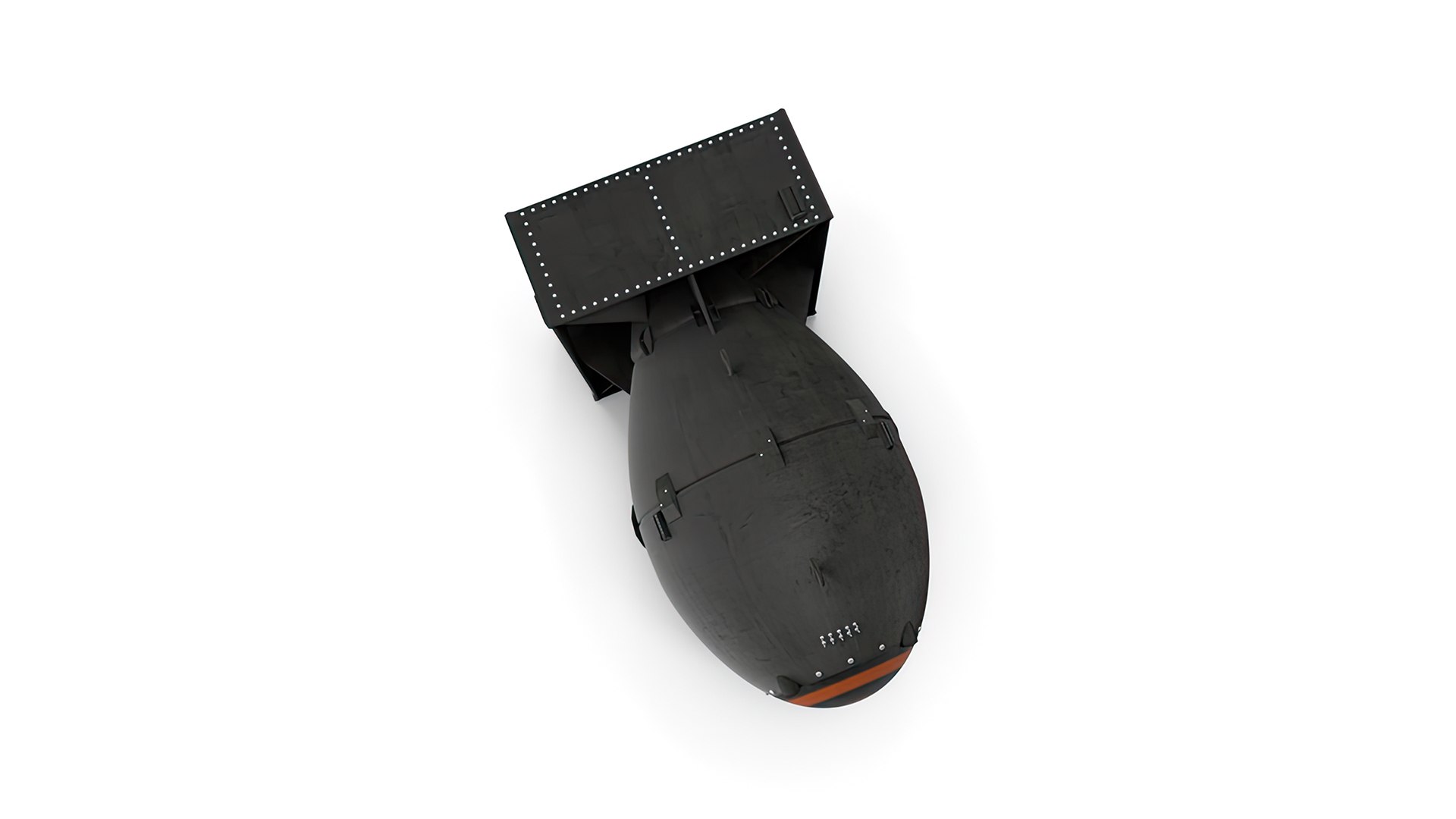 Vintage Atomic Bomb 3D Model - TurboSquid 2186052