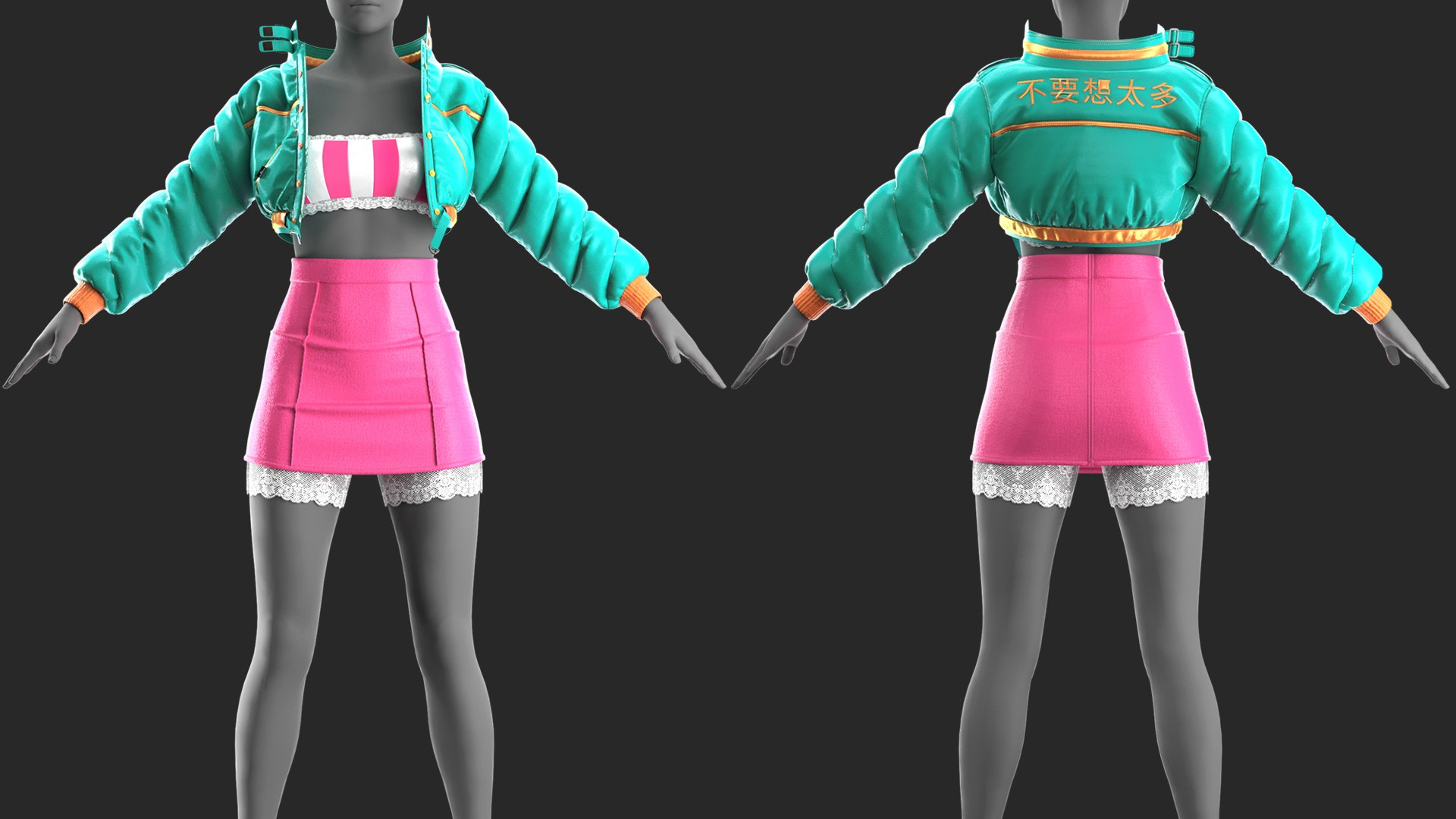 modelo 3d Marvelous Designer Project file - Video Process - TurboSquid ...