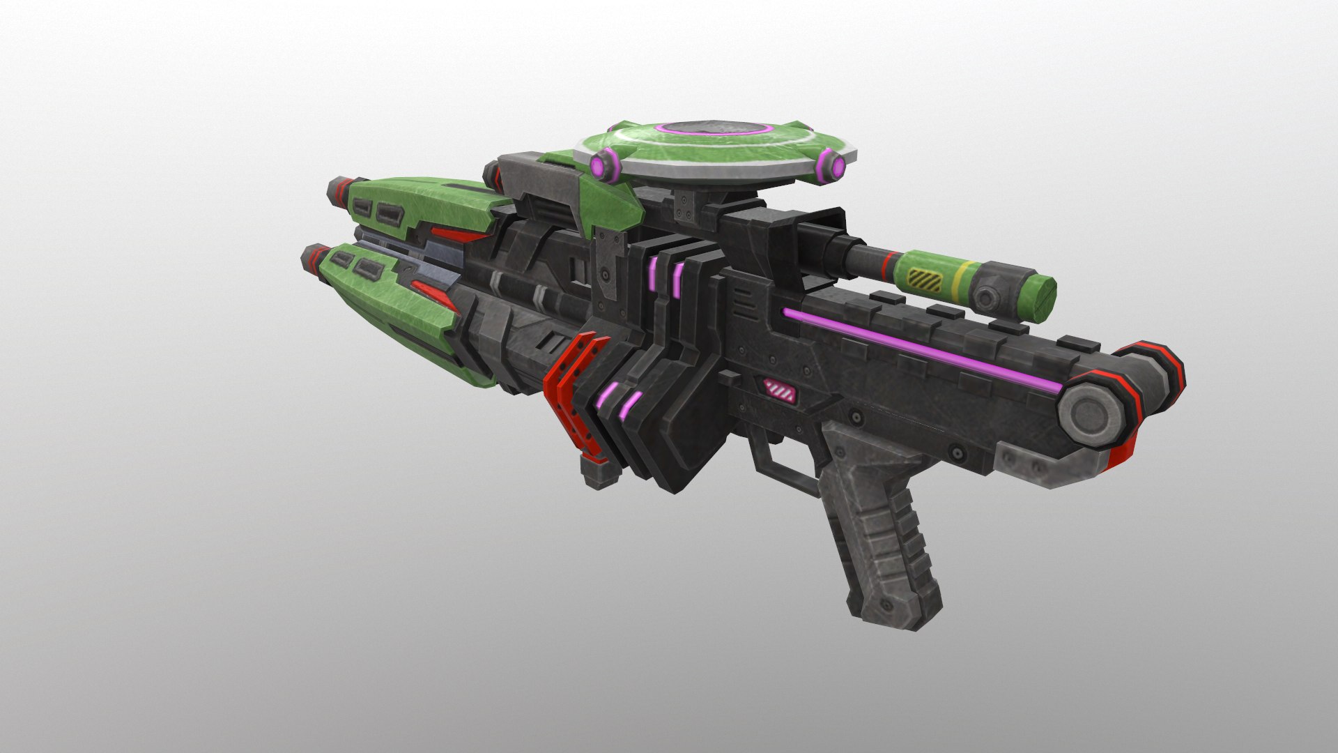 3D Funnel Gun Level 3 - TurboSquid 2191029