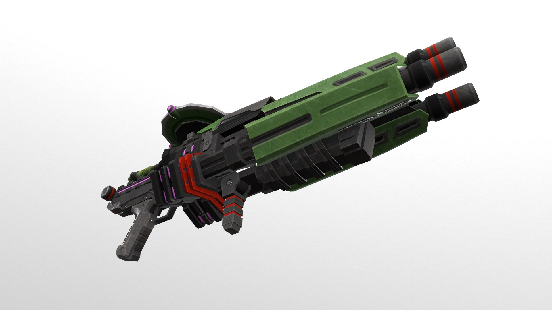 3D Funnel Gun Level 3 - TurboSquid 2191029