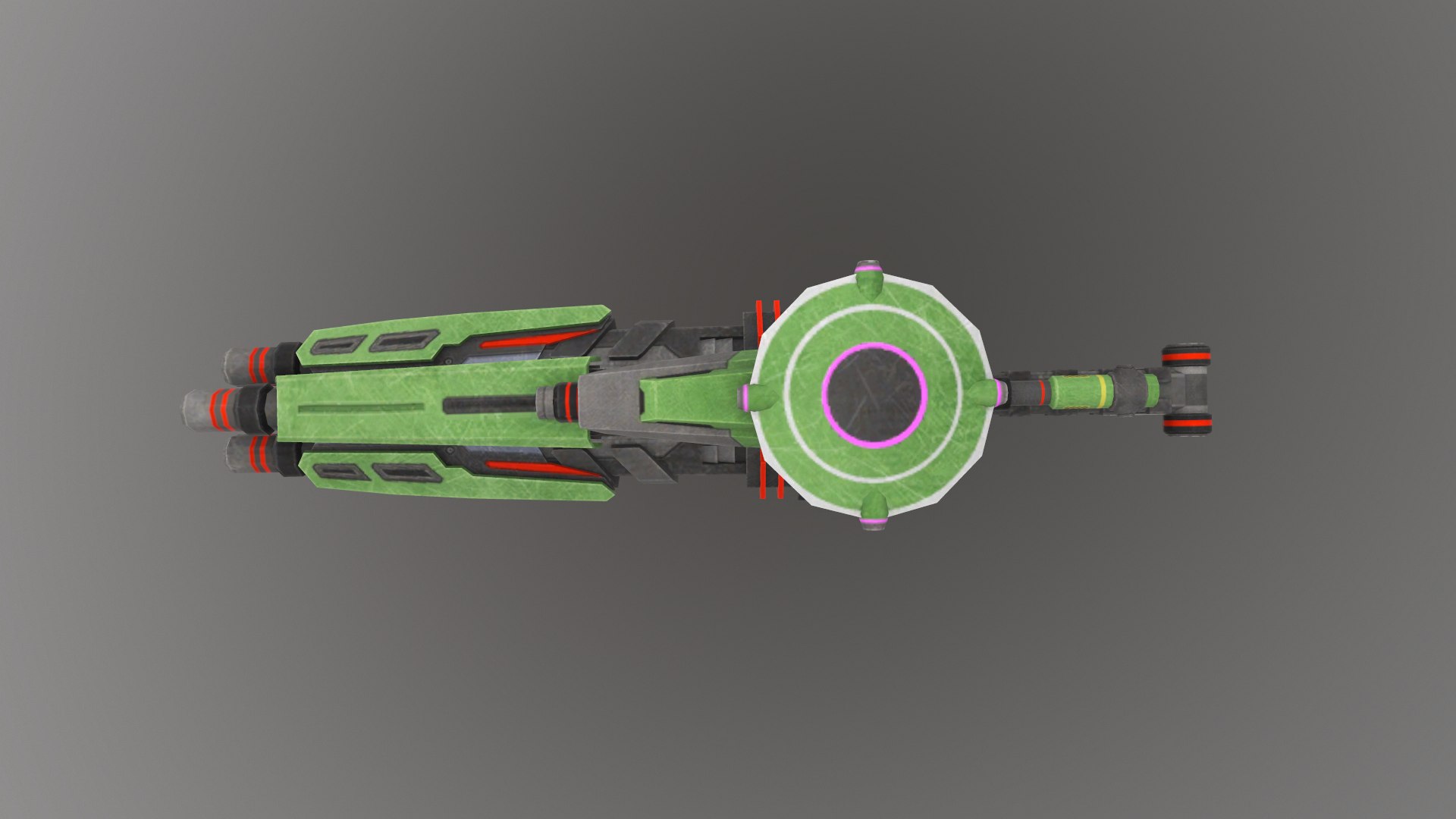 3D Funnel Gun Level 3 - TurboSquid 2191029