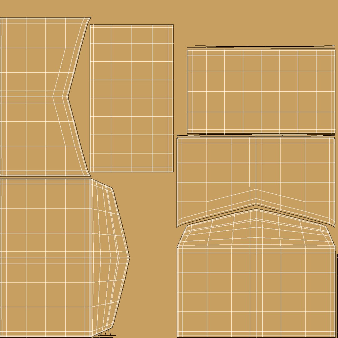 Opened Envelope 3D Model - TurboSquid 2194685