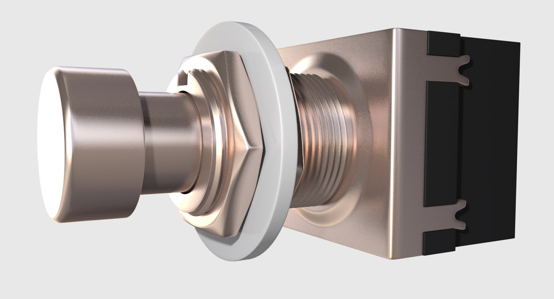 Stomp Switch 3pdt 3D - TurboSquid 1209092