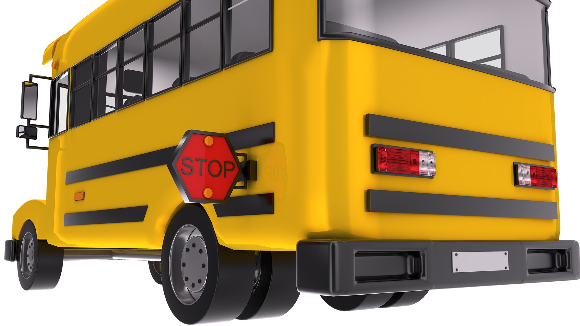 School Bus 3D Model - TurboSquid 2165690