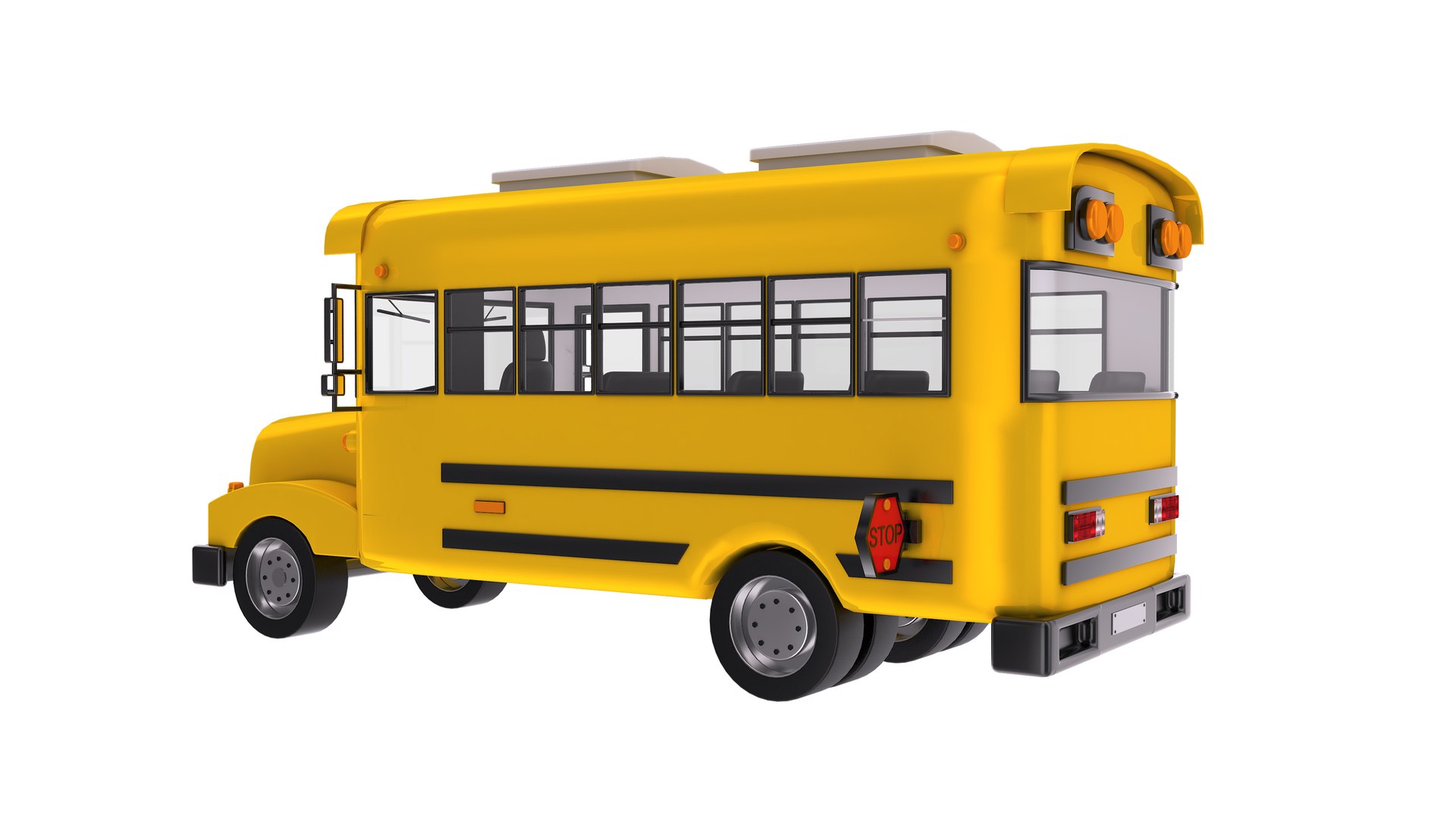 School Bus 3D Model - TurboSquid 2165690