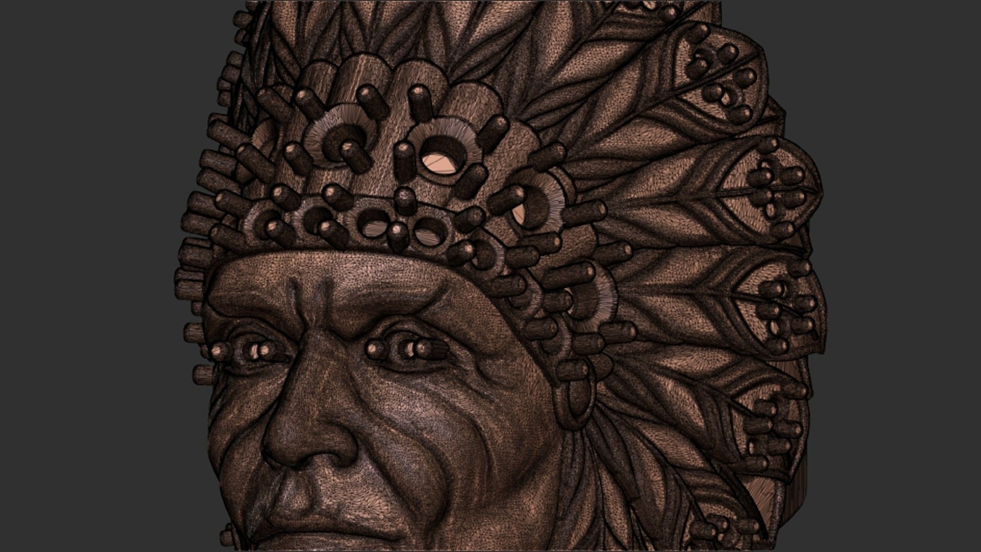 3D Native Indian Ring - TurboSquid 2104559