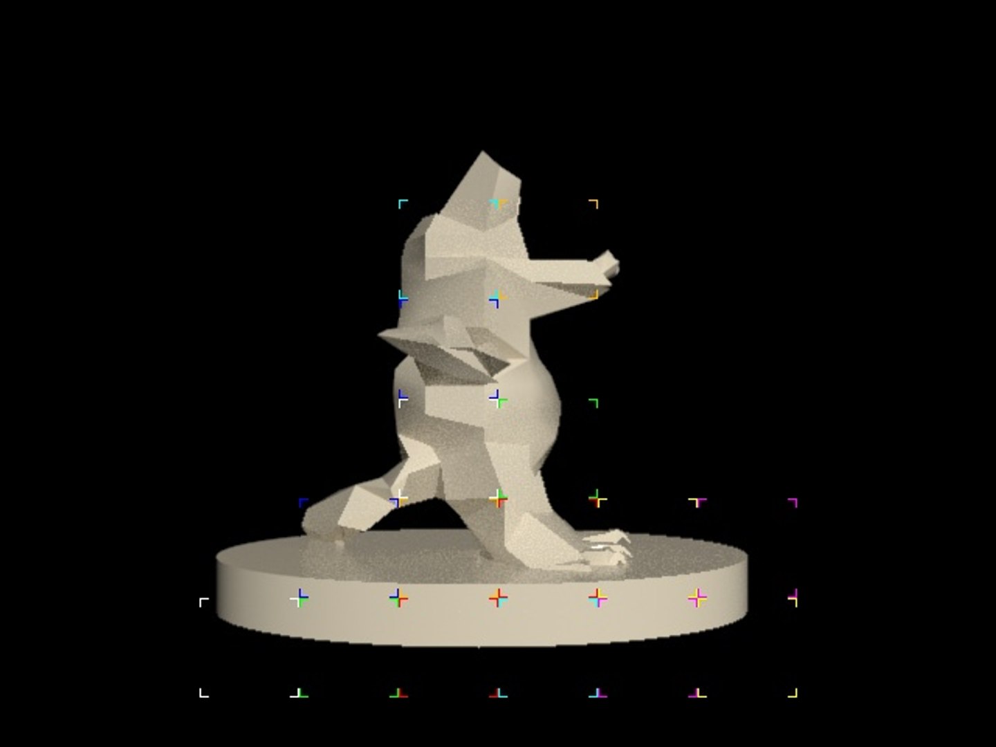 White wolf - print 3D model - TurboSquid 1635250