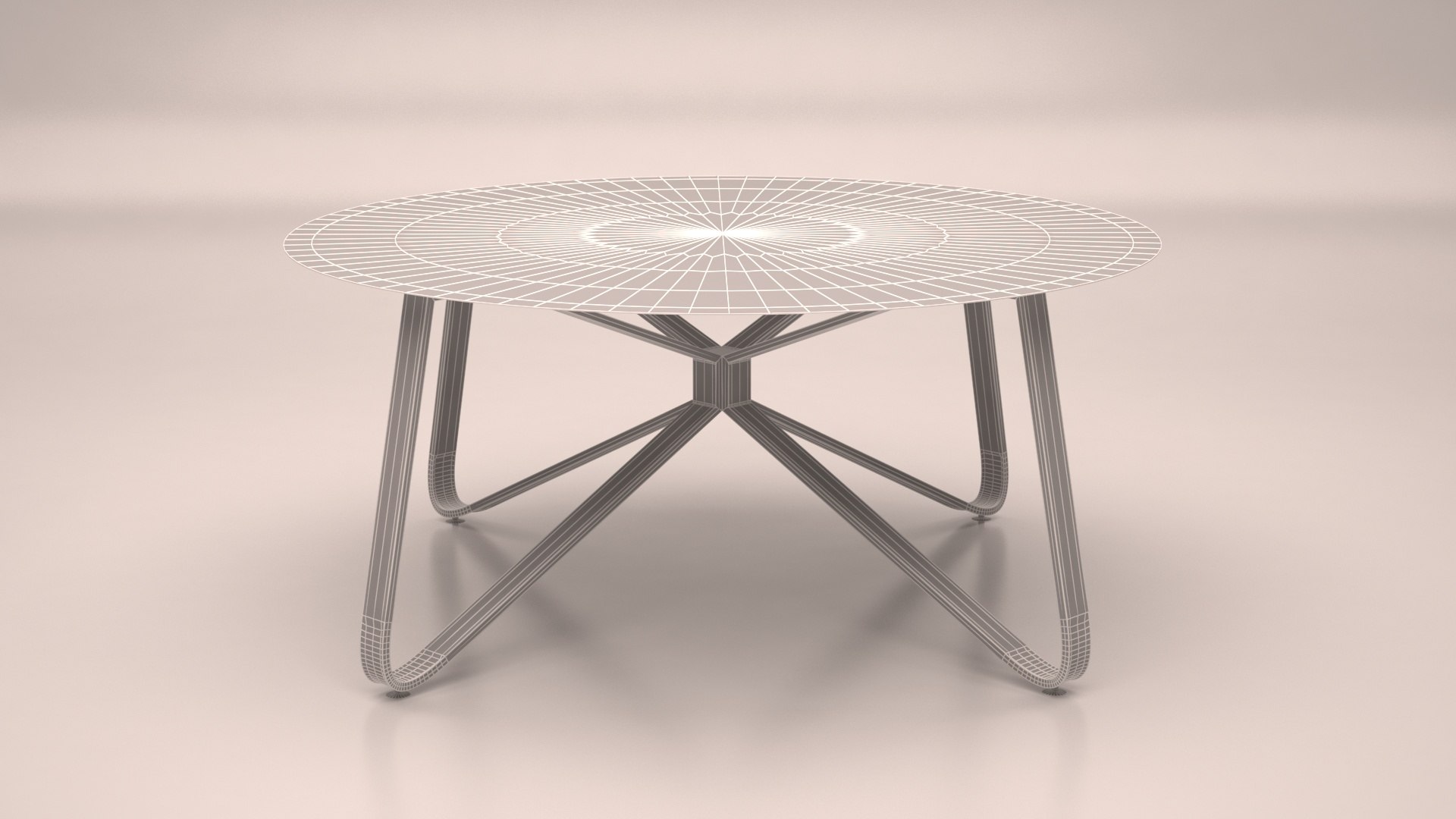 3D Model Circle Table - TurboSquid 1862615