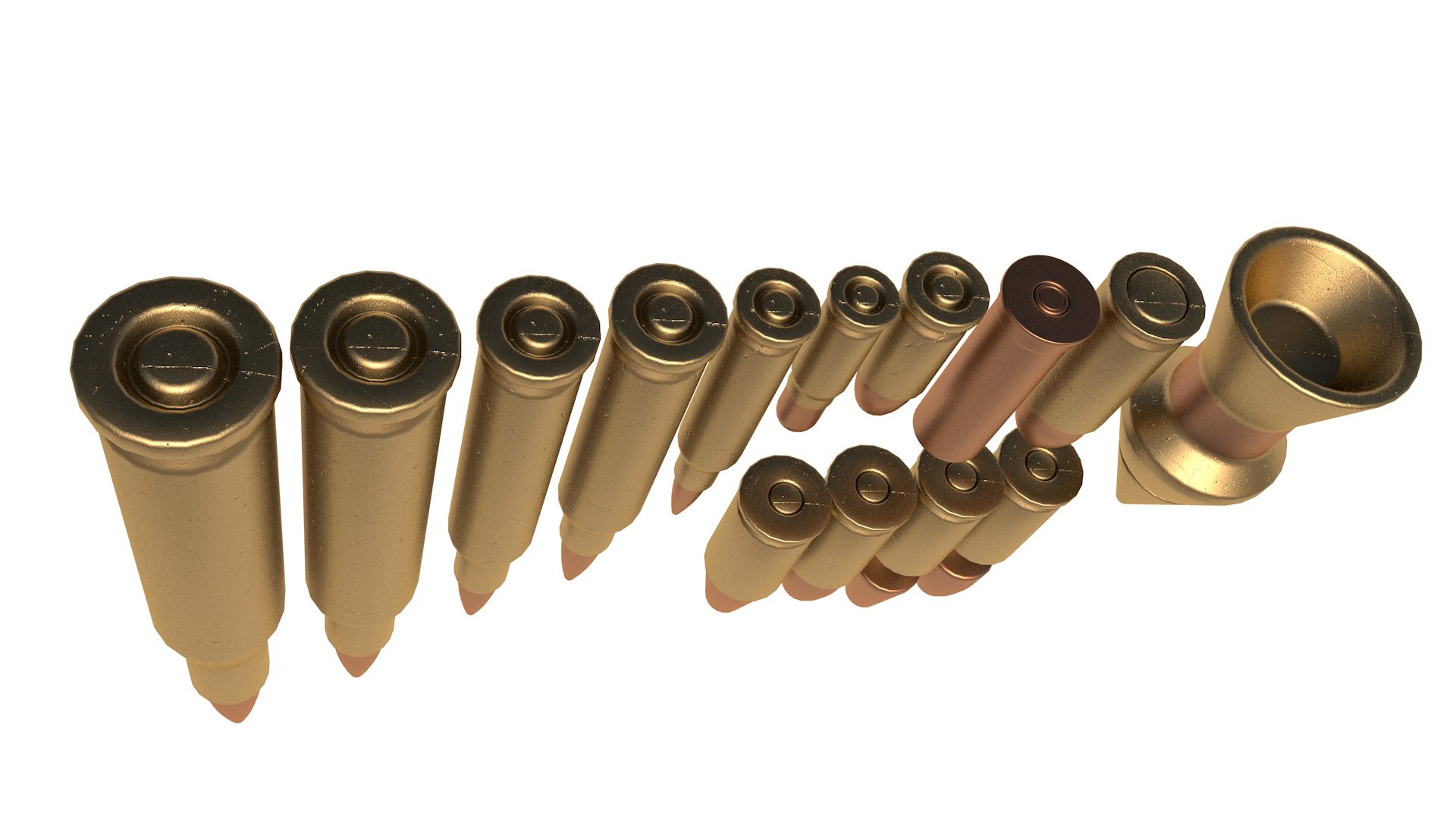 3D Bullets Collection - TurboSquid 2005336