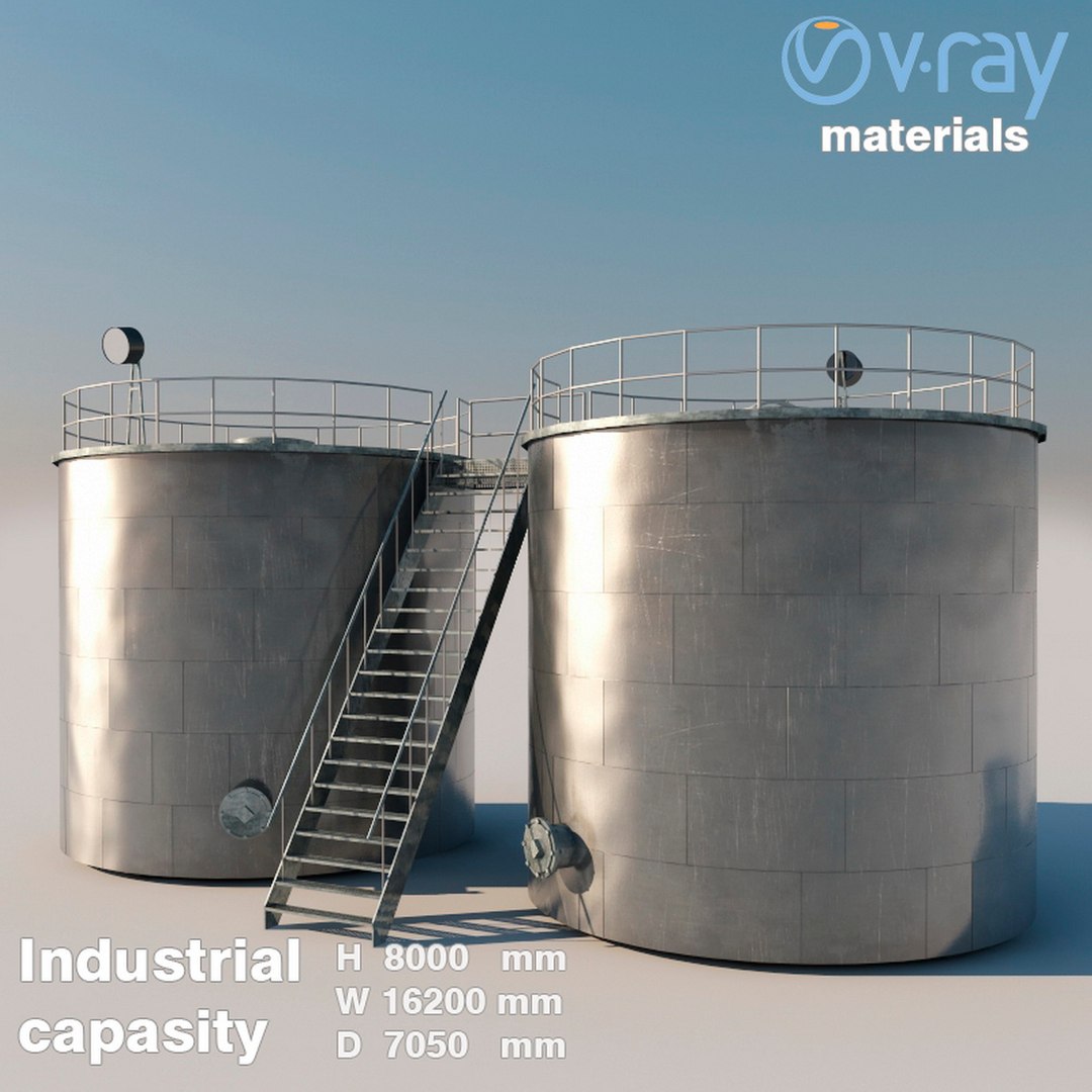 Industrial Capacity 3 3D Model - TurboSquid 1312505