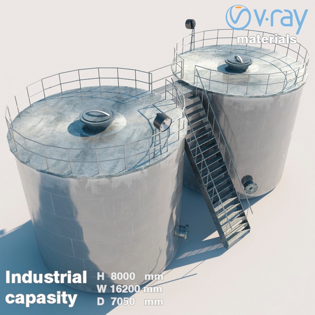 Industrial Capacity 3 3D Model - TurboSquid 1312505