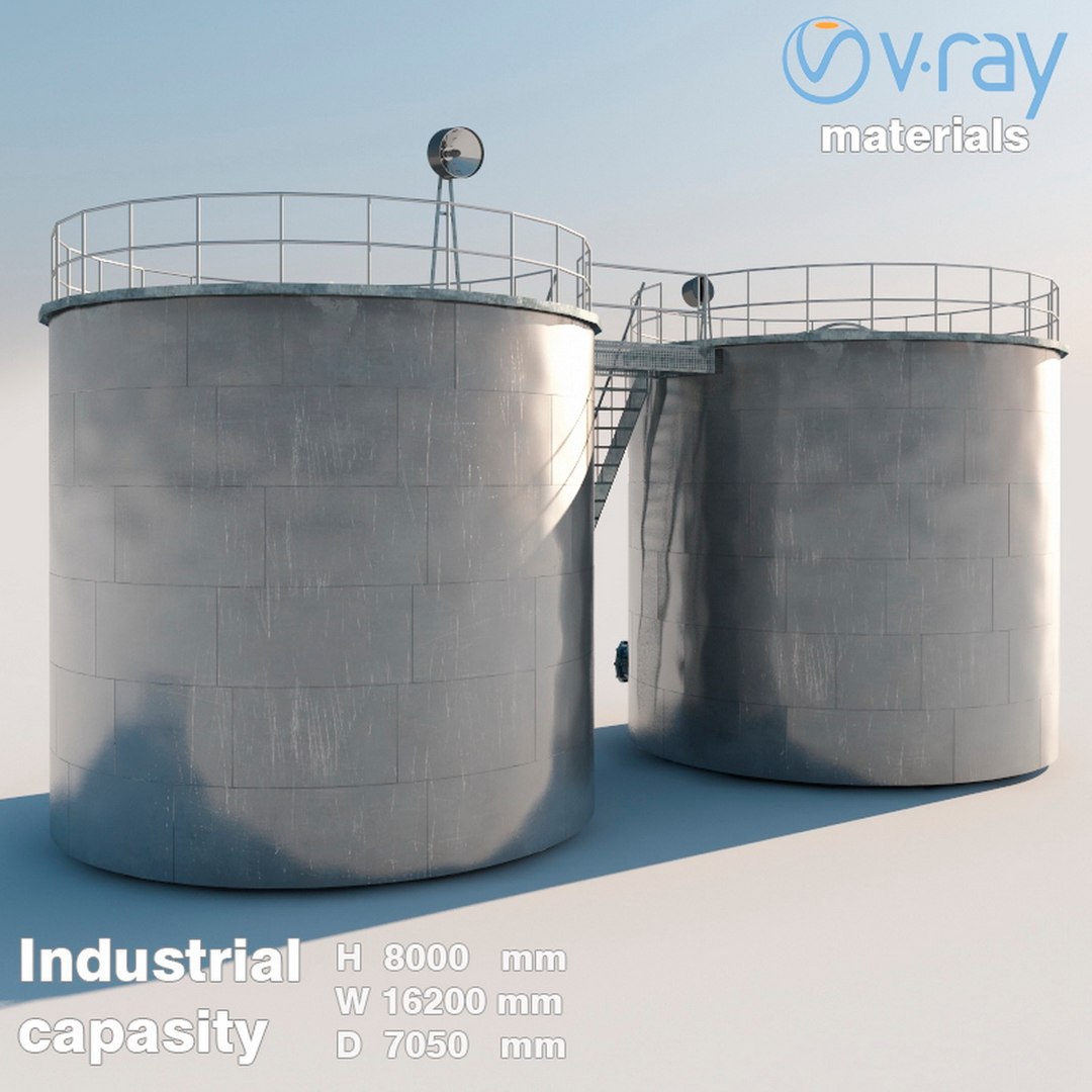 Industrial Capacity 3 3D Model - TurboSquid 1312505