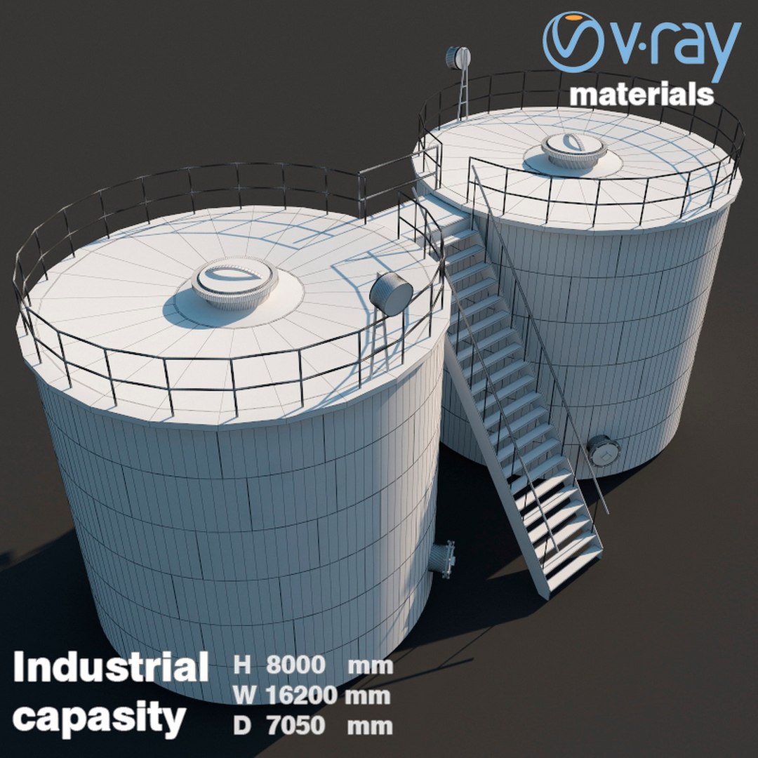 Industrial Capacity 3 3D Model - TurboSquid 1312505