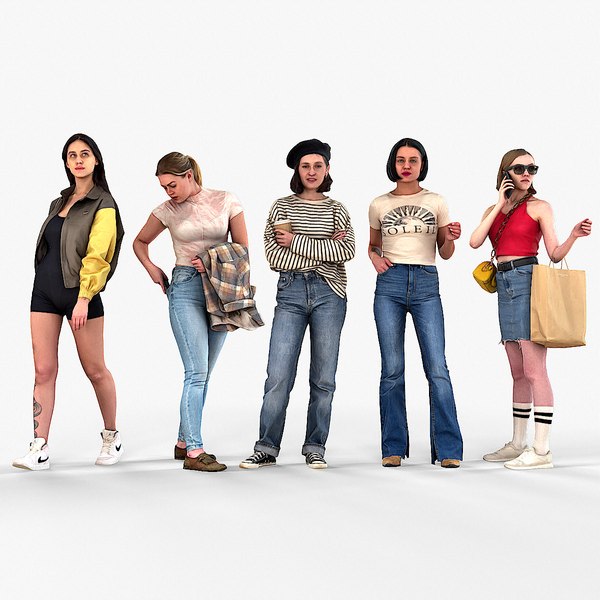 Photorealistic Characters Volume 02 3D model - TurboSquid 1847653