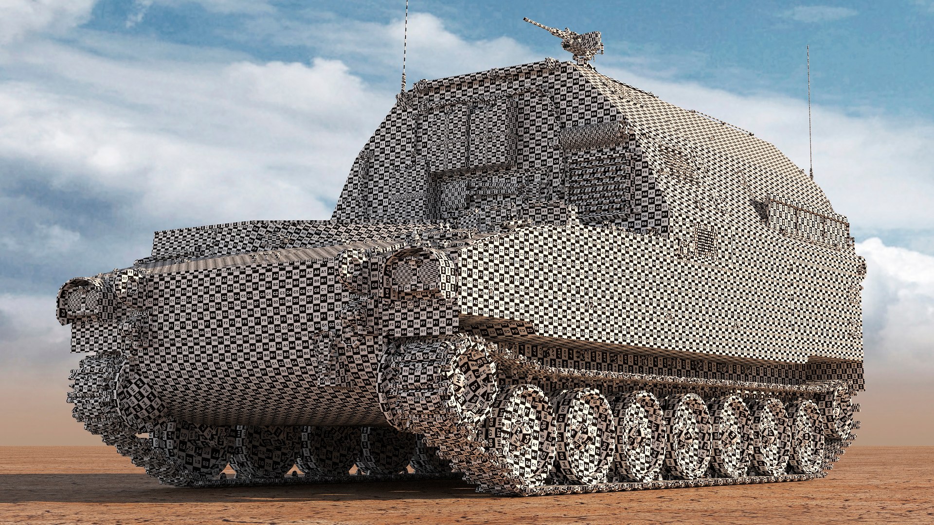 3D M992 Field Artillery Ammunition Support Vehicle UVW Only - TurboSquid 2316464