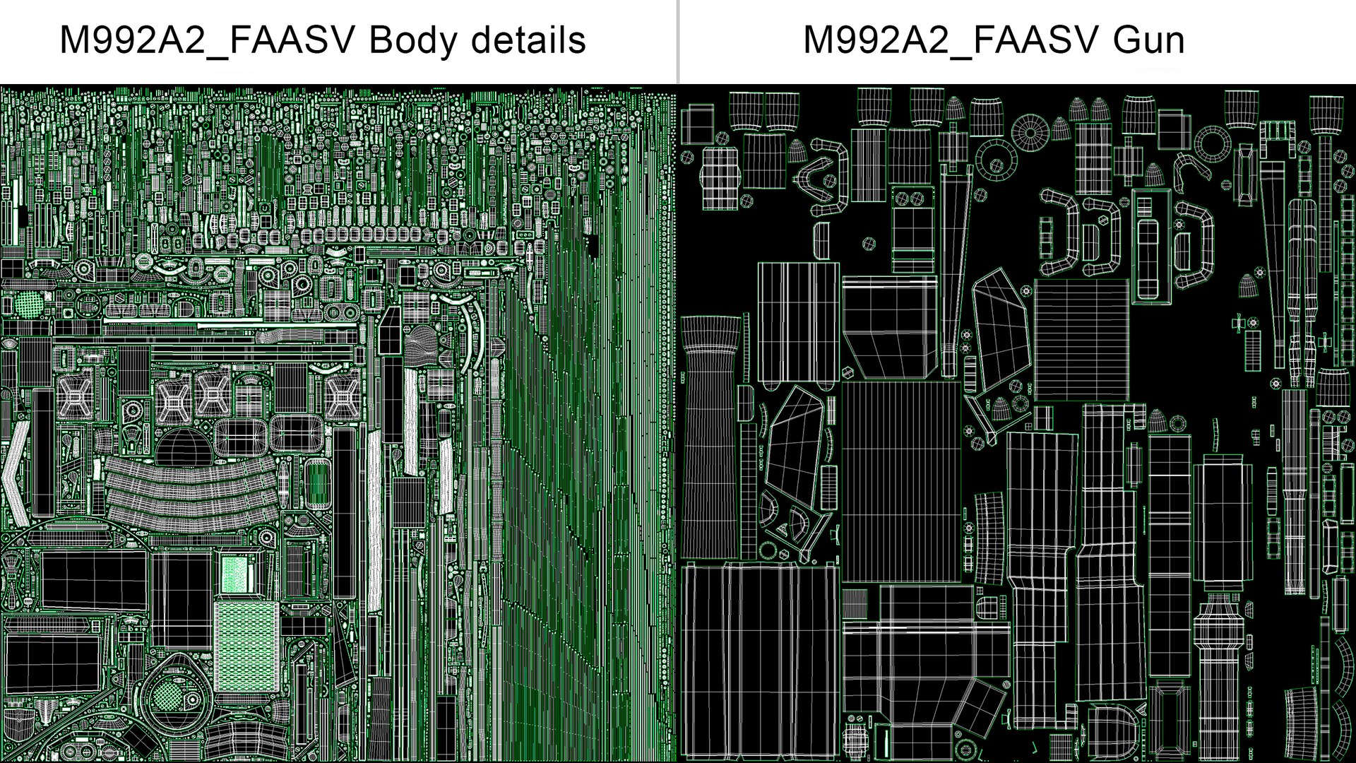 3D M992 Field Artillery Ammunition Support Vehicle UVW Only - TurboSquid 2316464