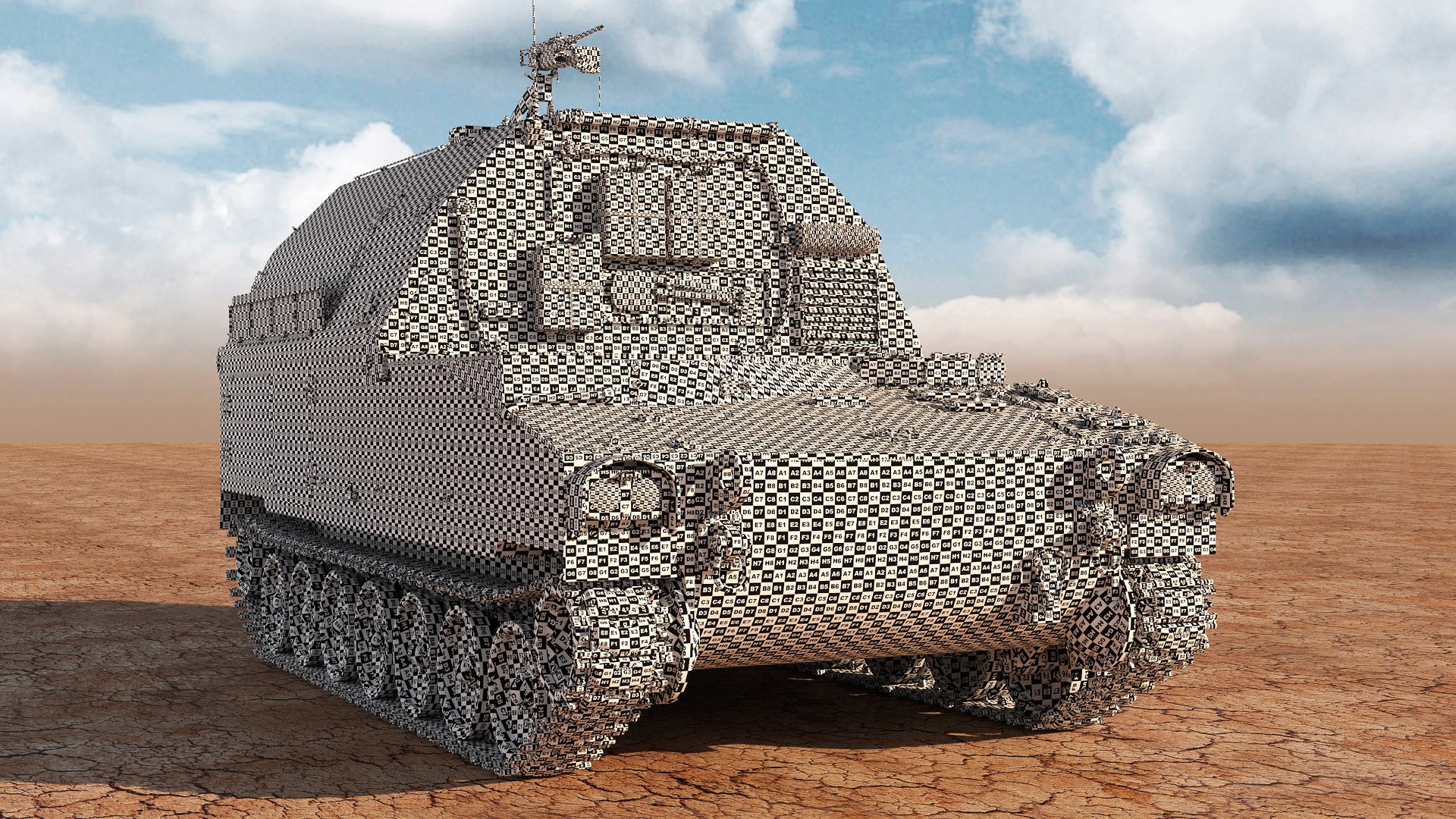 3D M992 Field Artillery Ammunition Support Vehicle UVW Only - TurboSquid 2316464