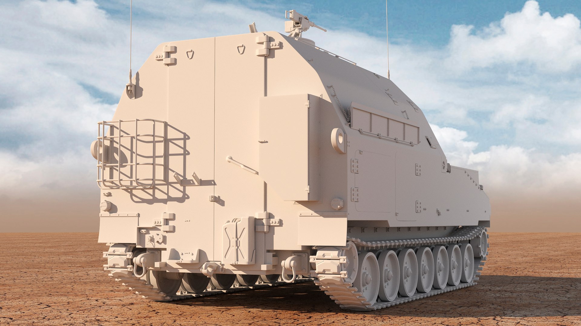 3D M992 Field Artillery Ammunition Support Vehicle UVW Only - TurboSquid 2316464