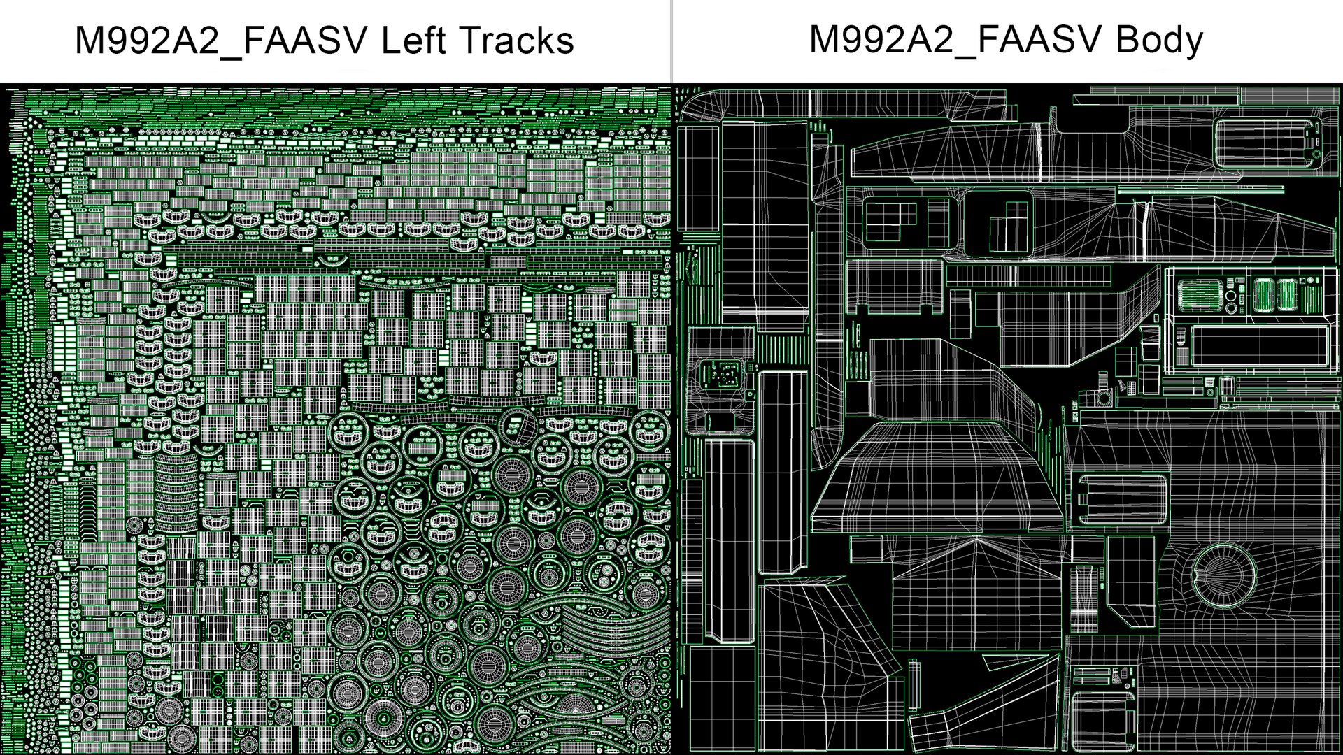 3D M992 Field Artillery Ammunition Support Vehicle UVW Only - TurboSquid 2316464