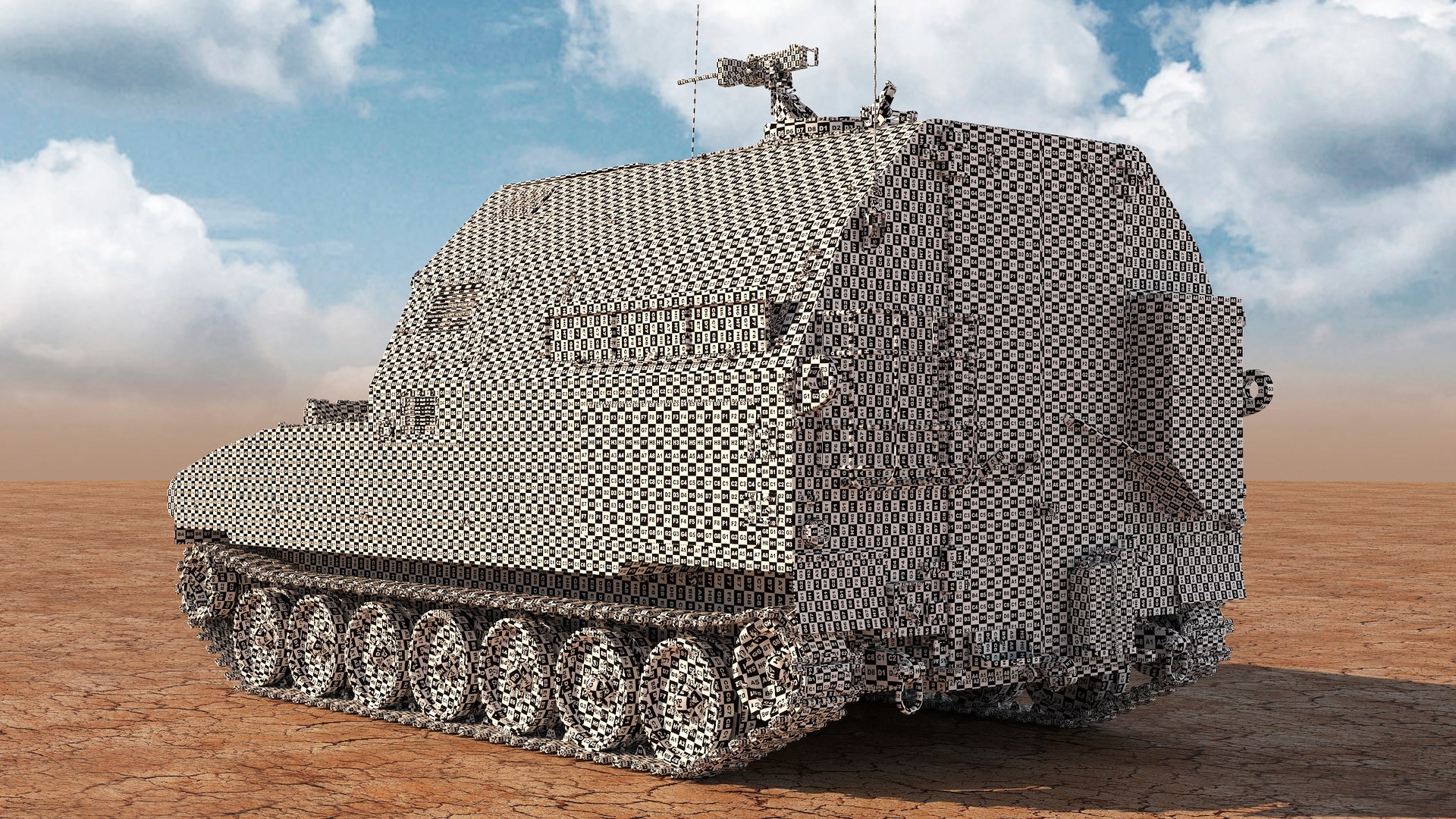 3D M992 Field Artillery Ammunition Support Vehicle UVW Only - TurboSquid 2316464