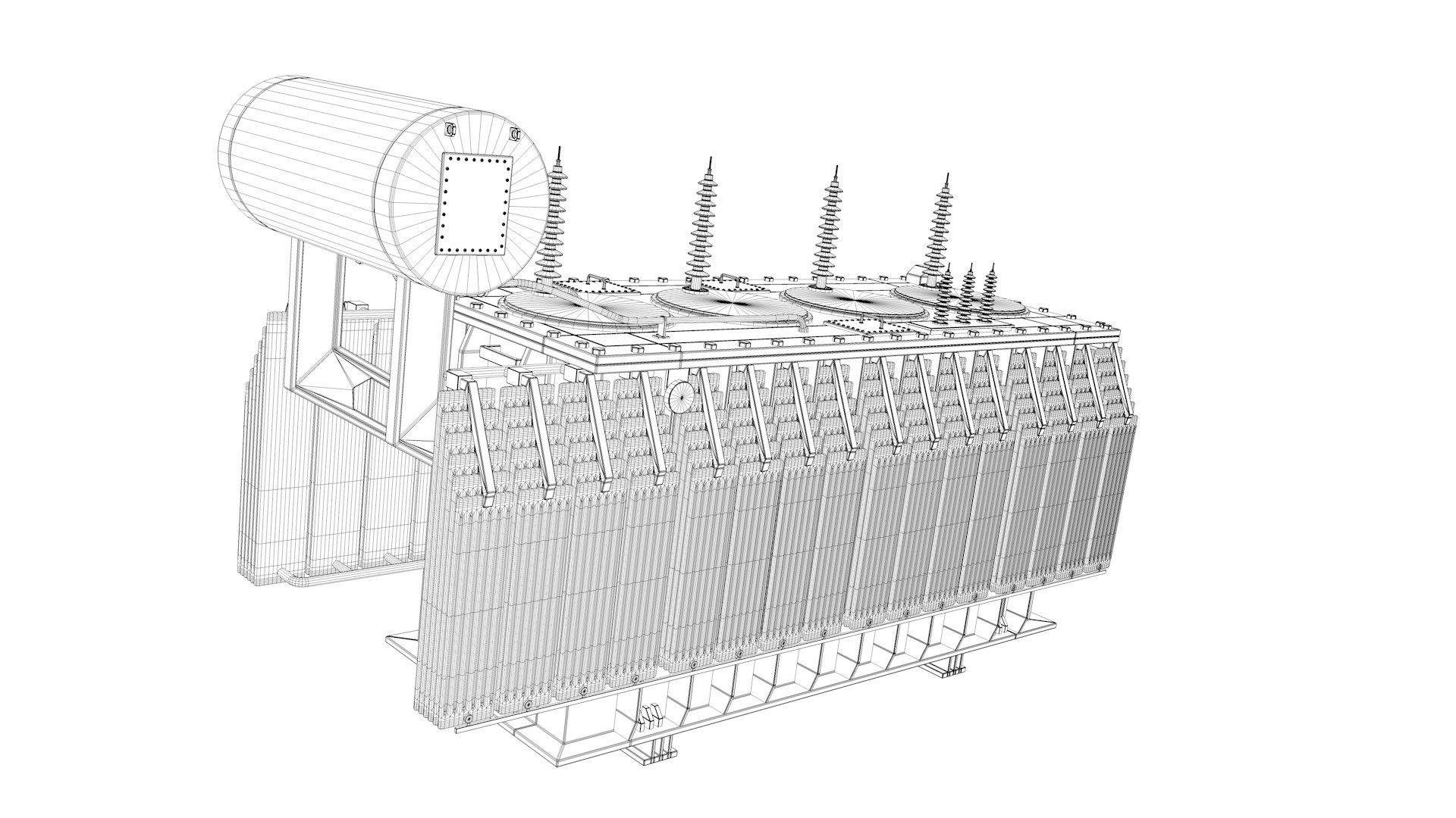 Electrical Transformer 3D - TurboSquid 2325264