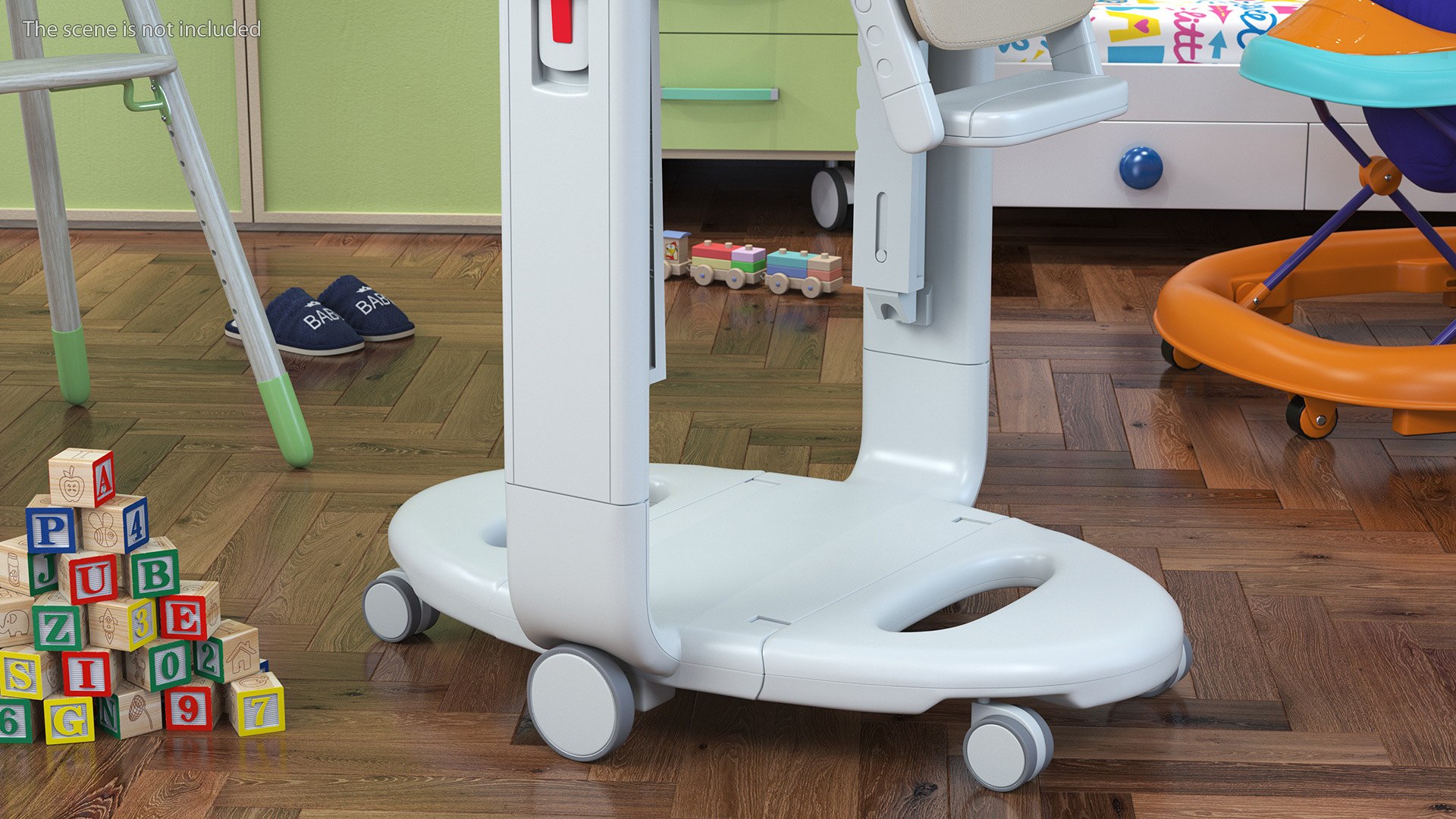 3D Compact Tatamia High Chair Vertical Beige Rigged - TurboSquid 2166526