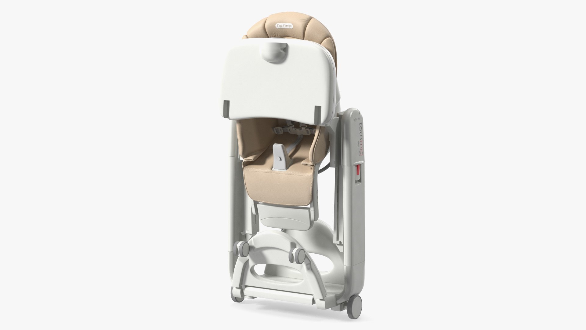 3D Compact Tatamia High Chair Vertical Beige Rigged - TurboSquid 2166526