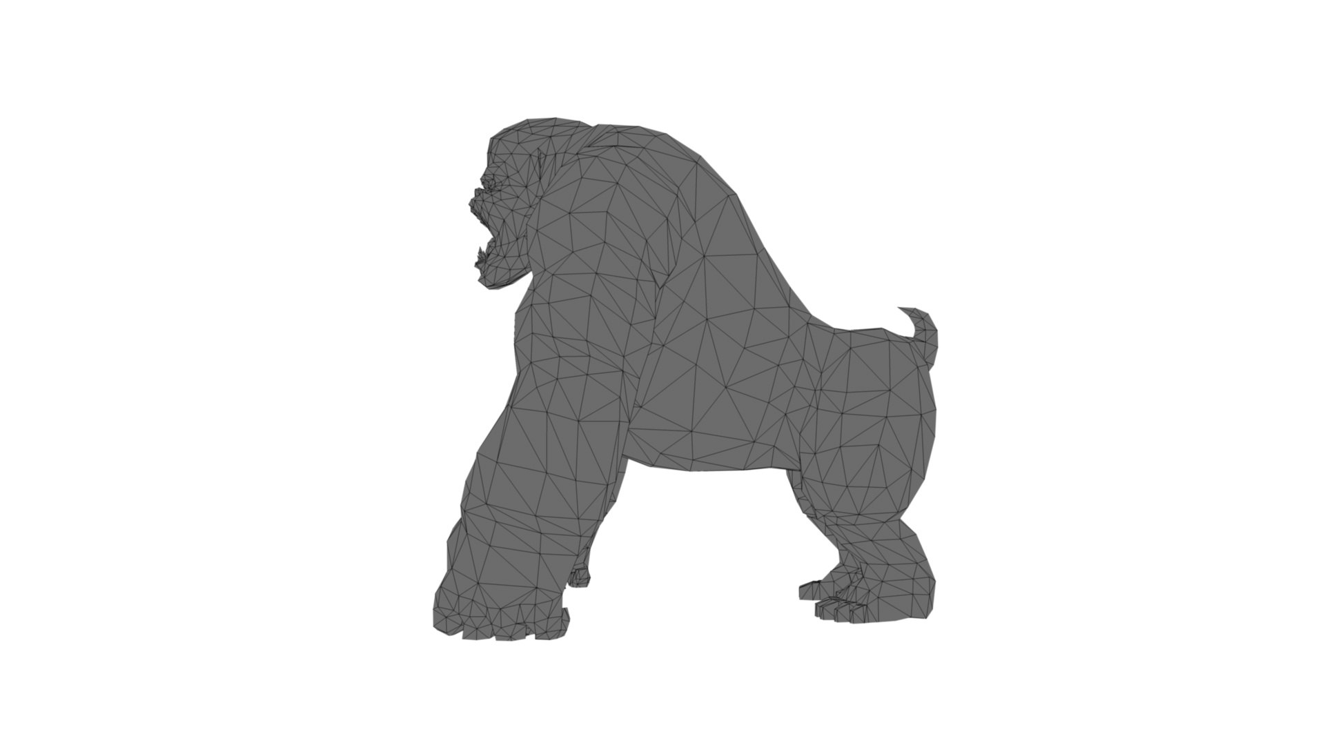 Gorilla Model - TurboSquid 2247912
