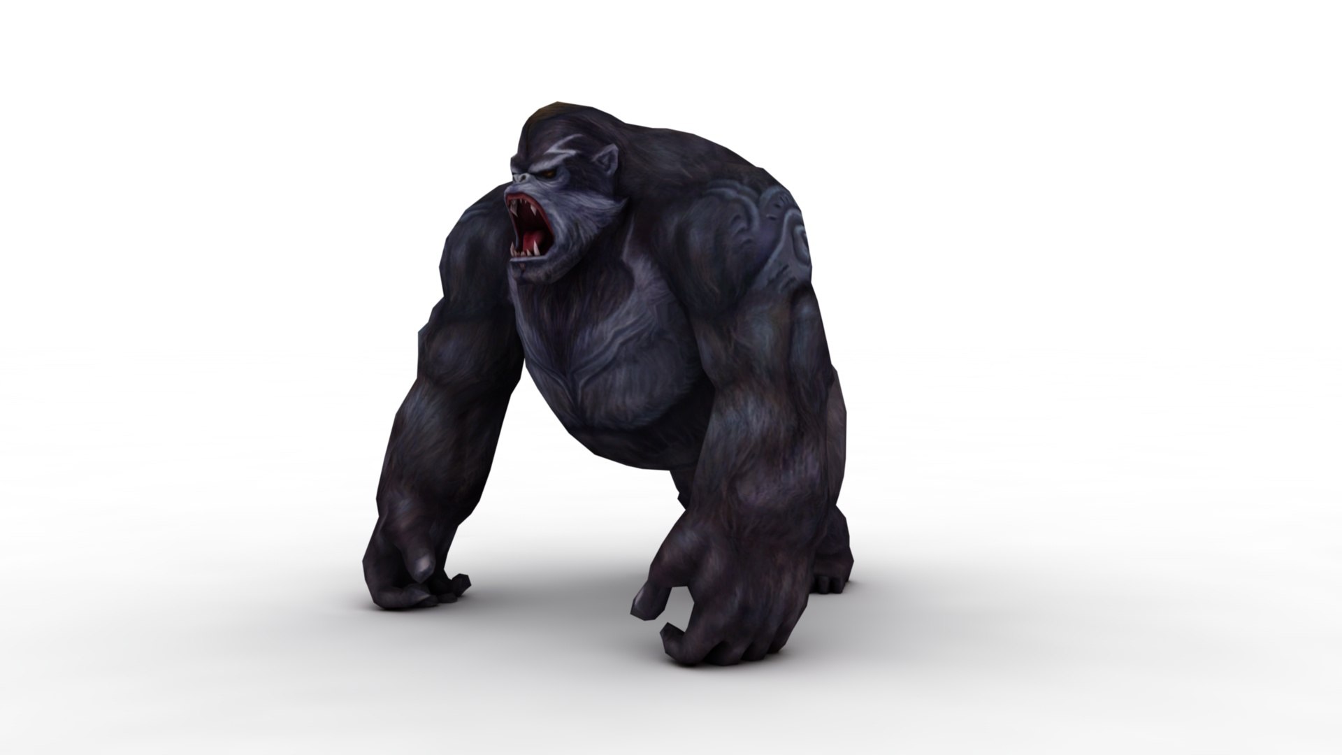 Gorilla Model - TurboSquid 2247912
