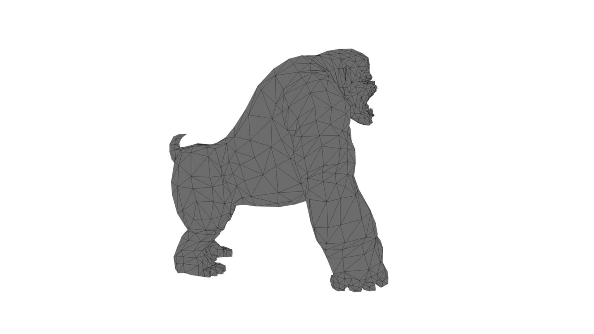 Gorilla Model - TurboSquid 2247912